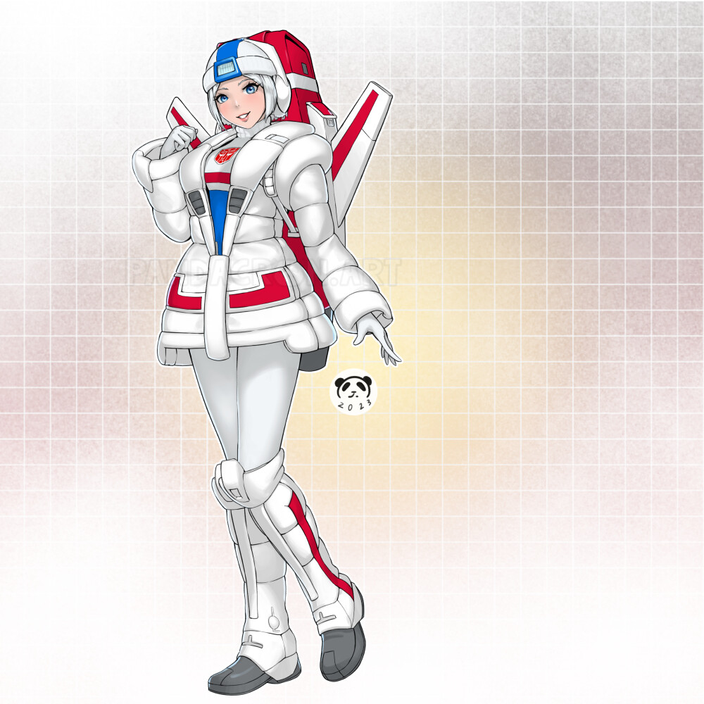 ArtStation - Bishoujo-esque Skyfire (2D/3D)