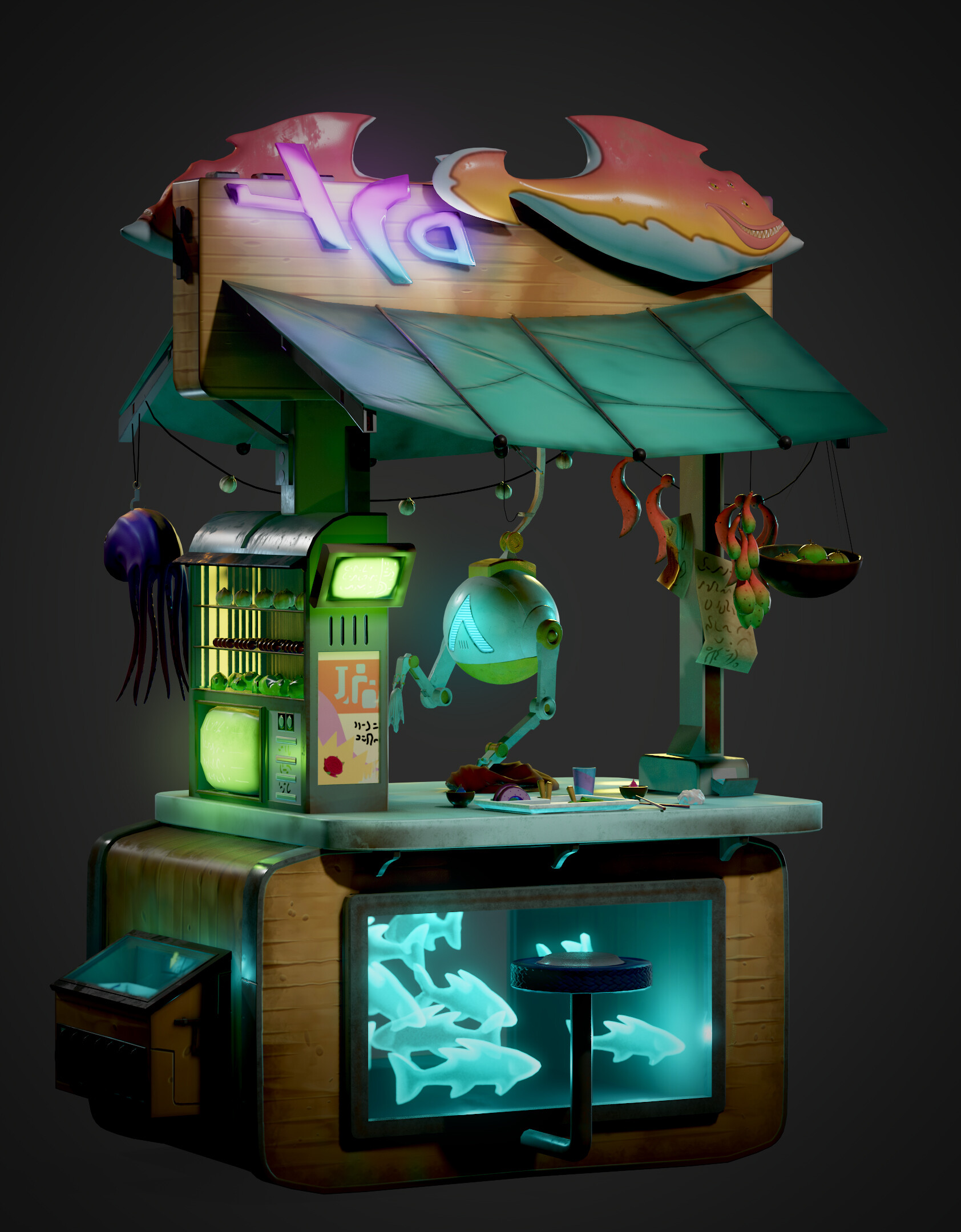 ArtStation - Space Sushi