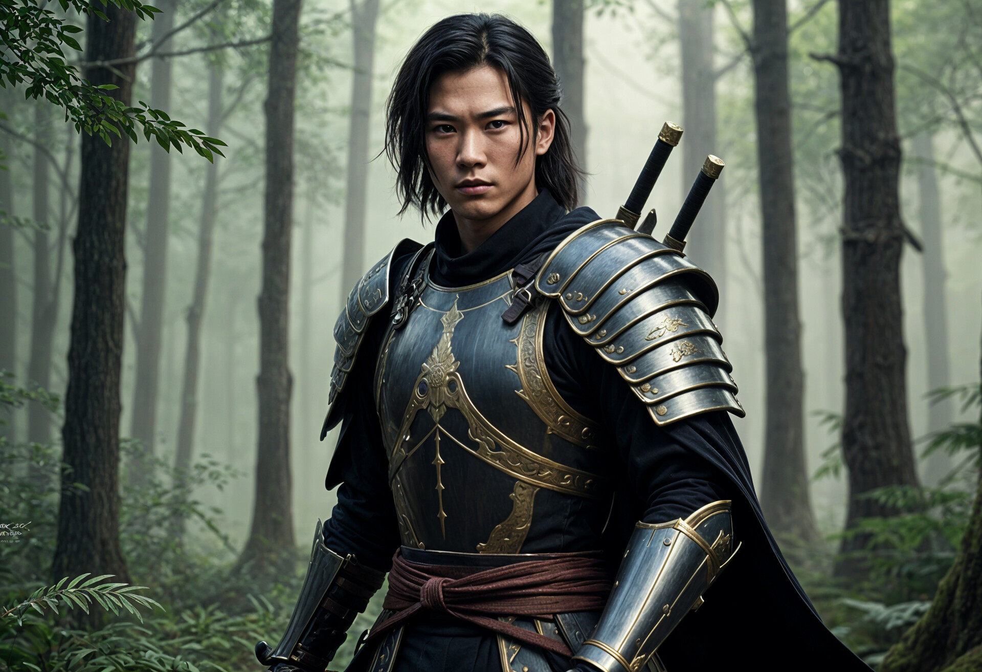 ArtStation - Japanese Warrior