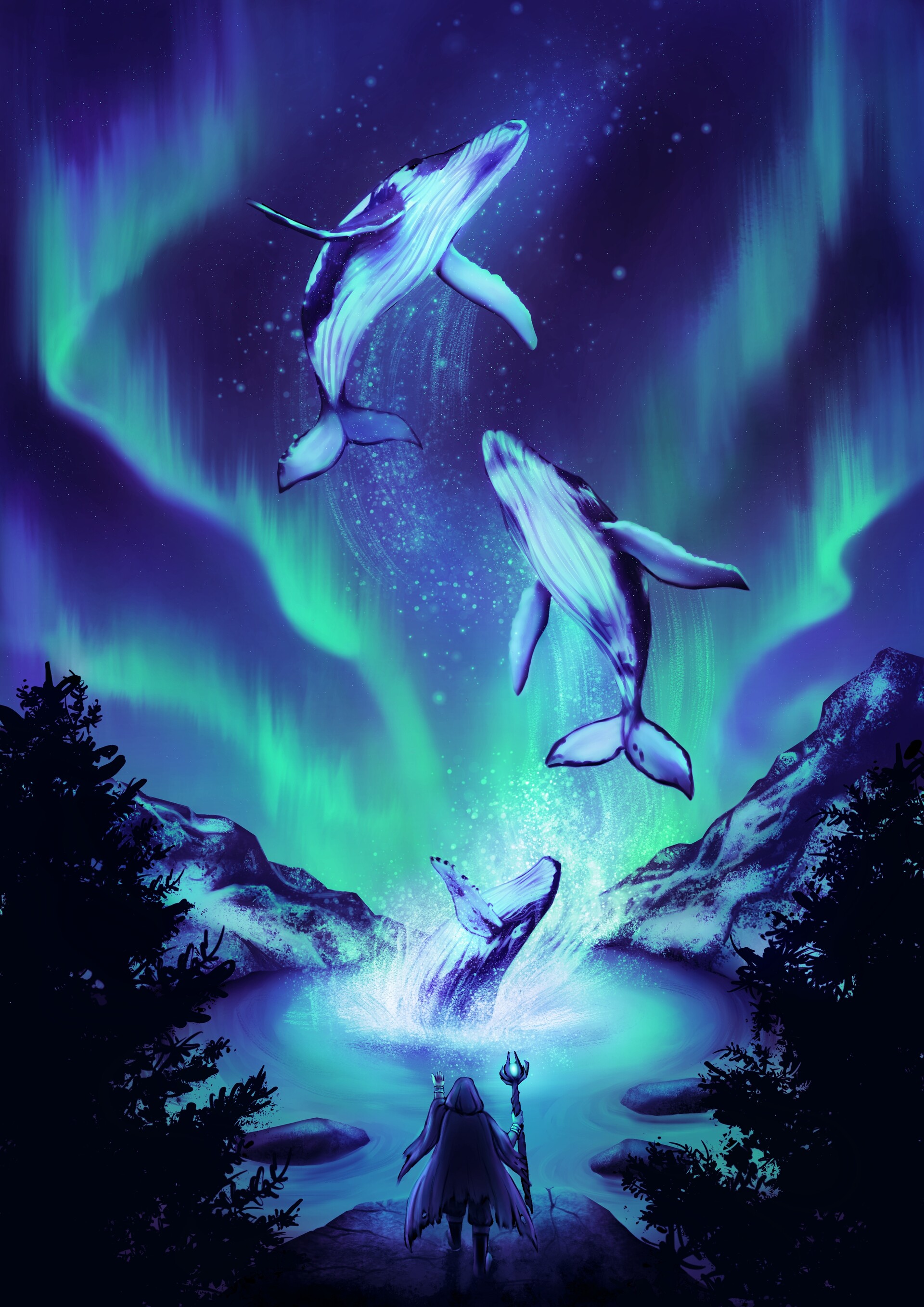 ArtStation - Northern lights