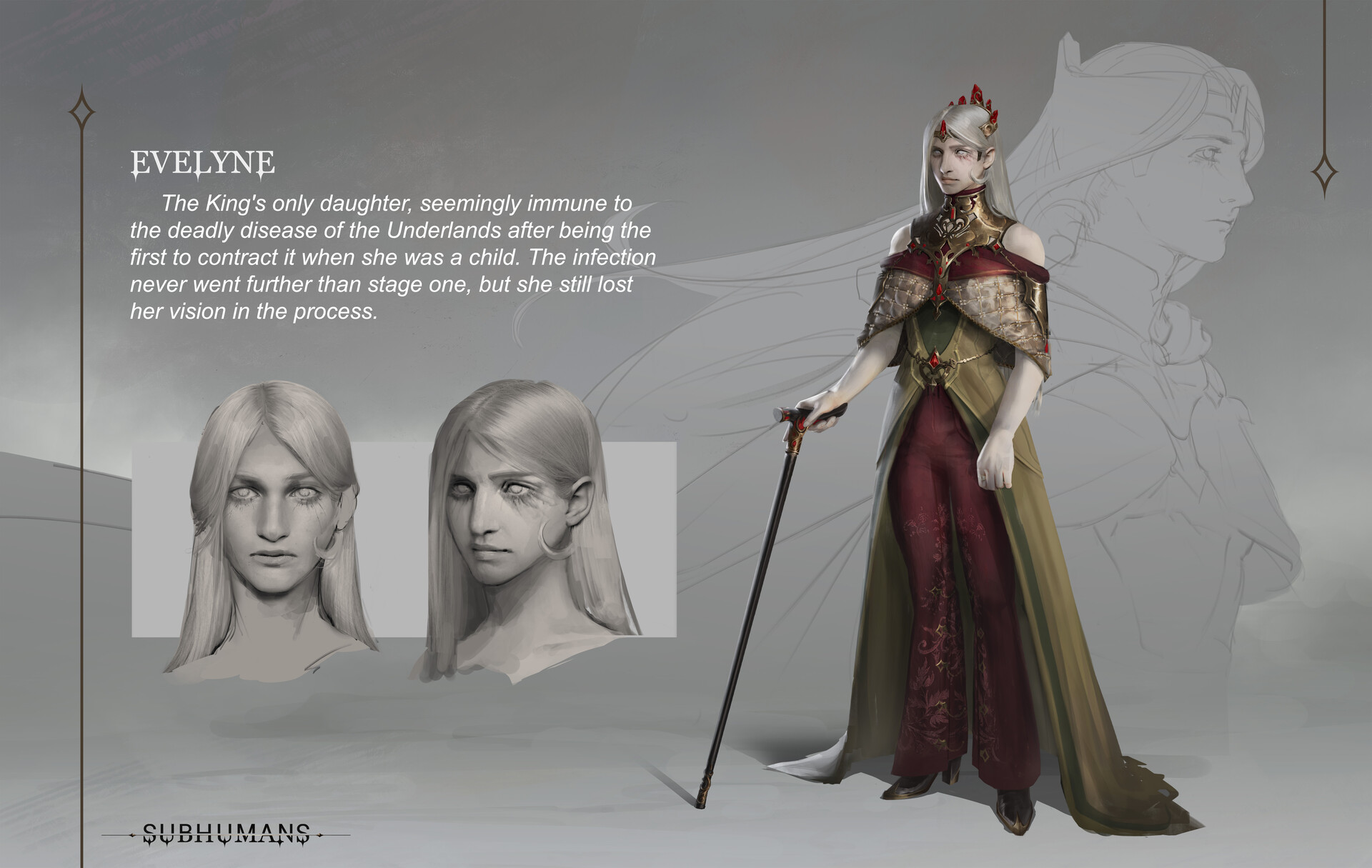 Amandine Patte - Subhumans - Evelyne