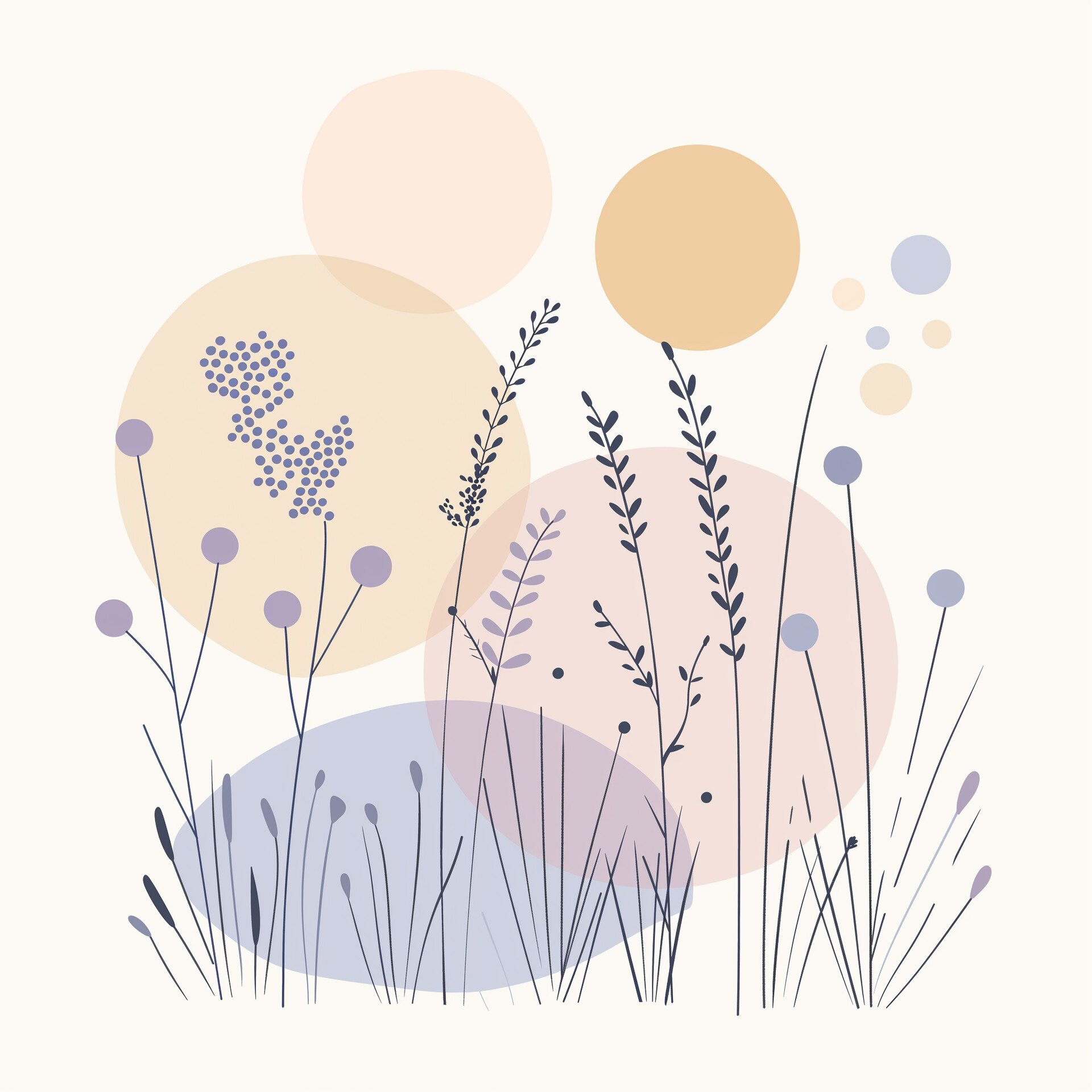 ArtStation - Pastel Nature Simplicity