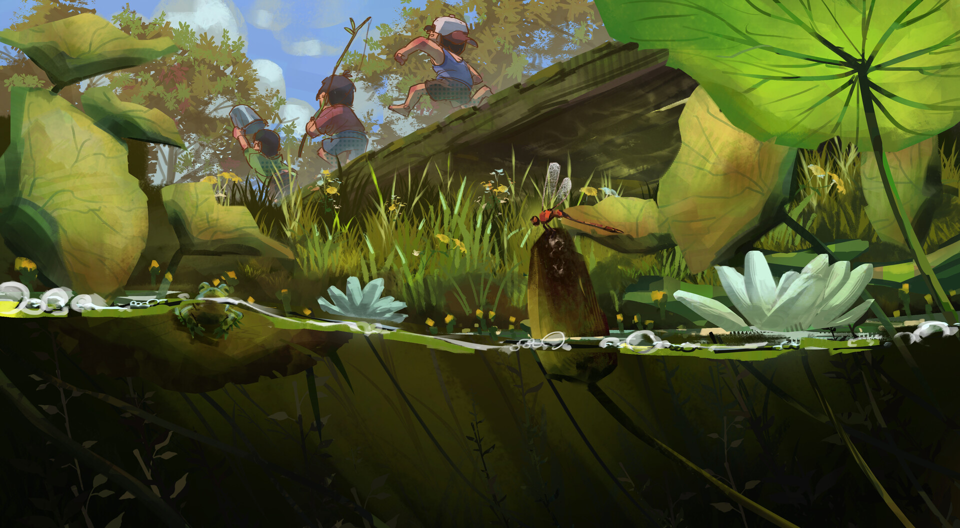 ArtStation - Hang Out at Noon