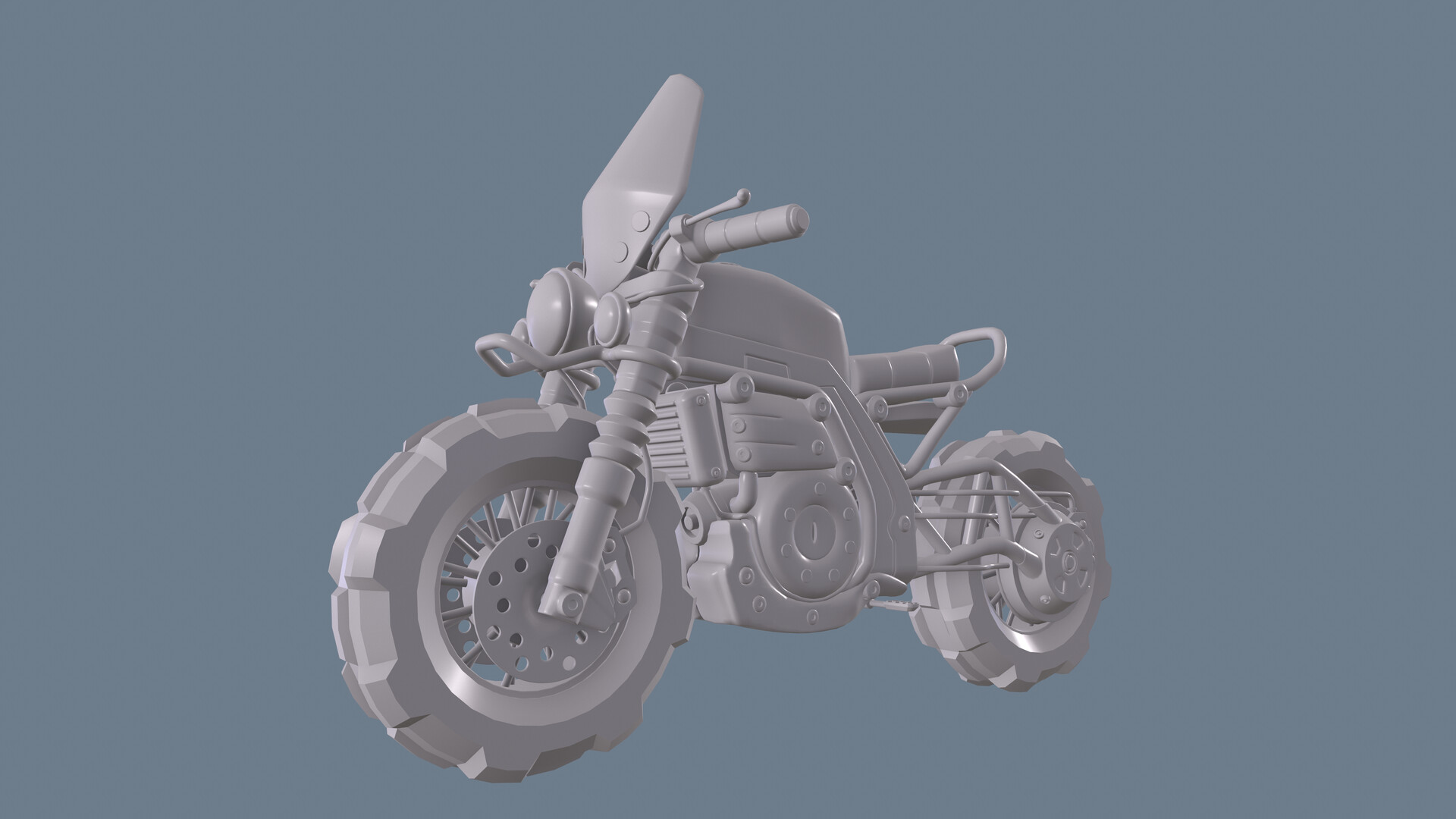 ArtStation - Bike 3d Model
