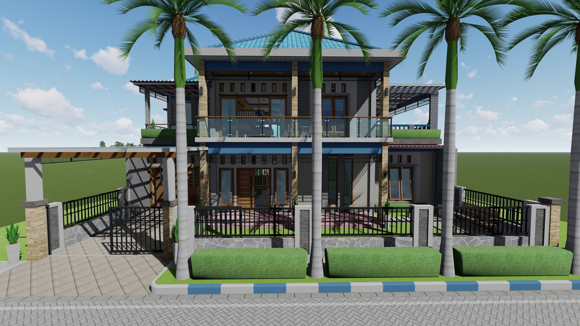 ArtStation - Duplex House