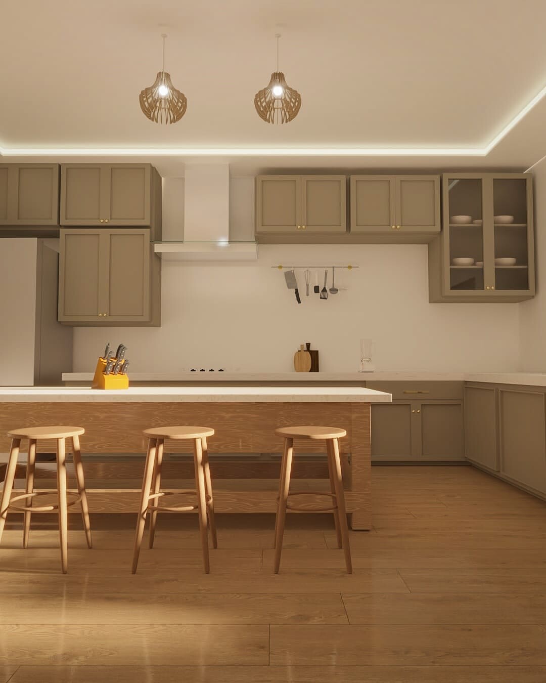 ArtStation - Kitchen Interior Design