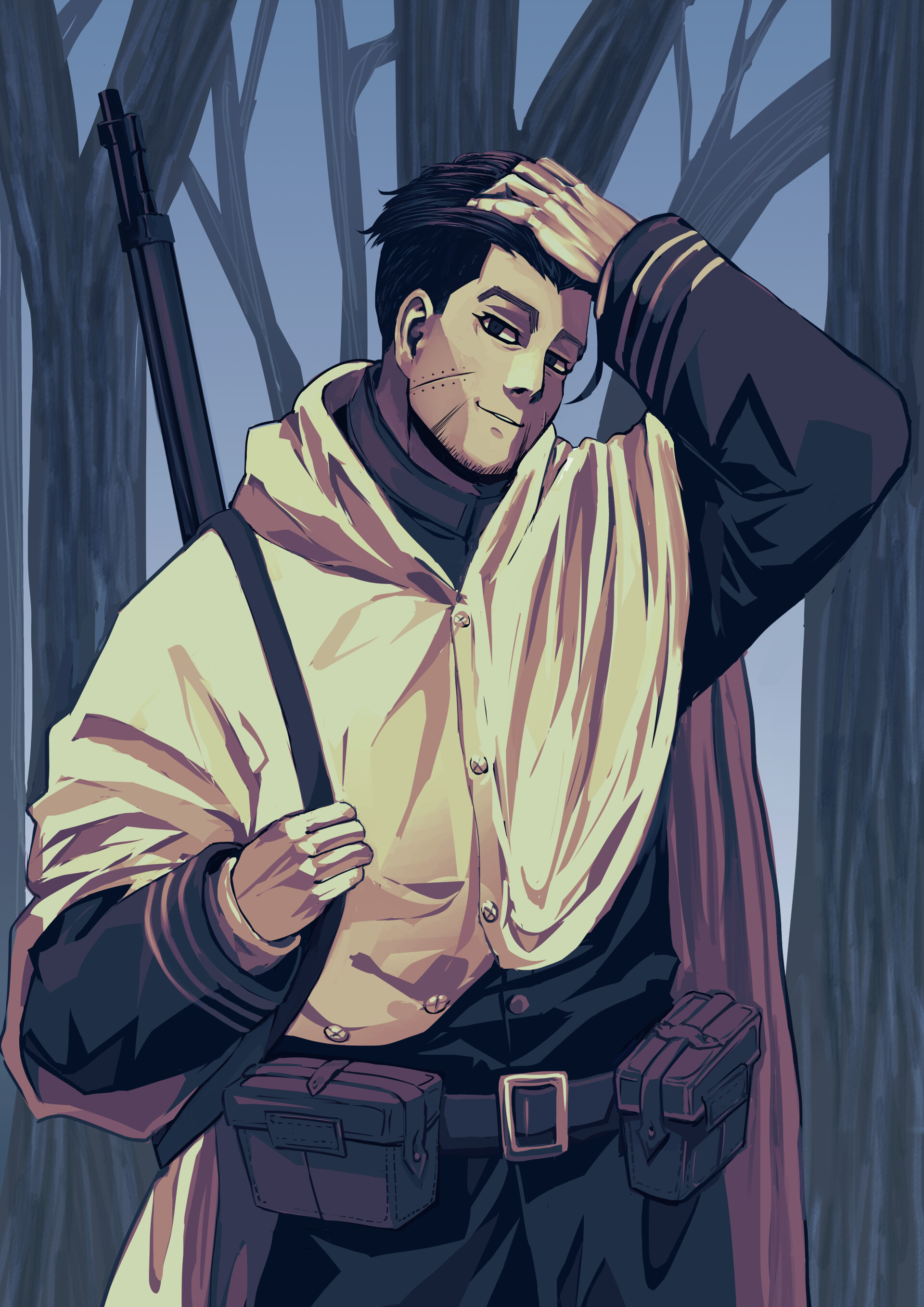 ArtStation - Sniper man