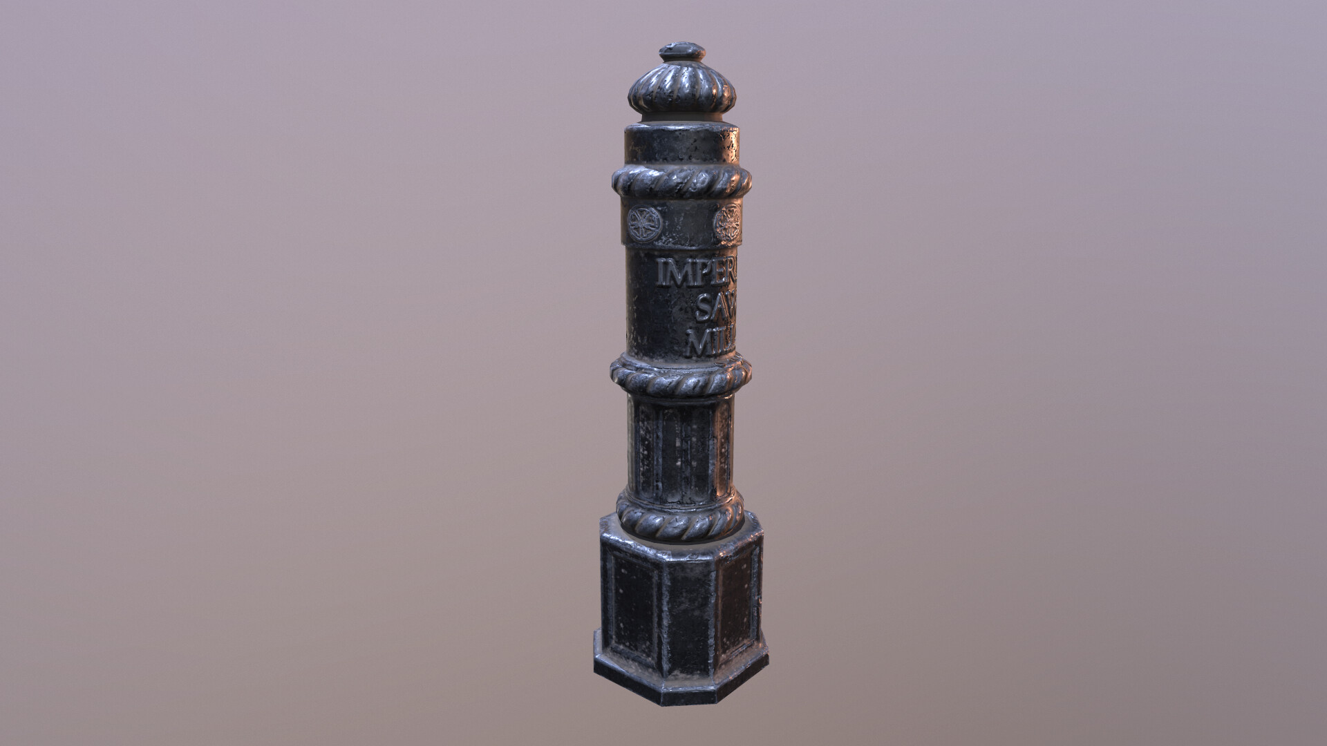 ArtStation - LBP Bollard prop