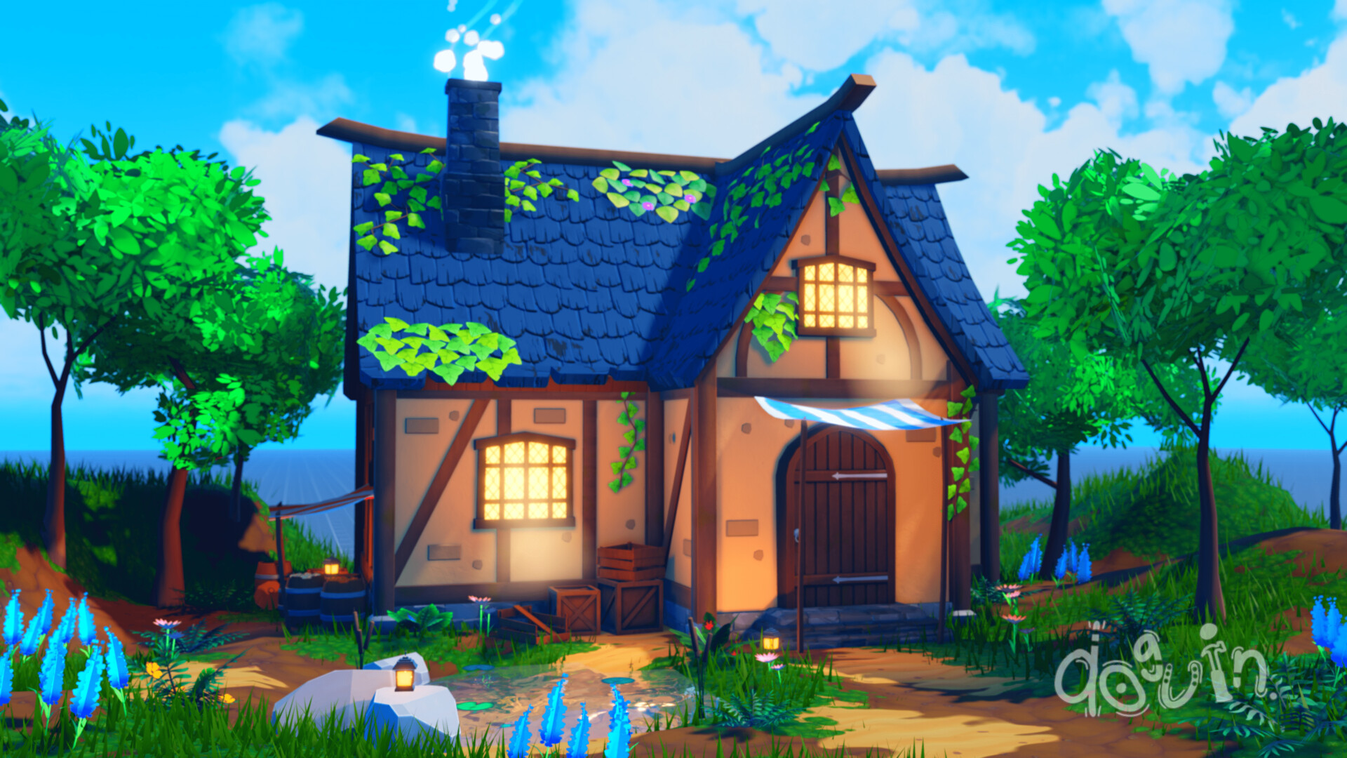 ArtStation - Stylized House
