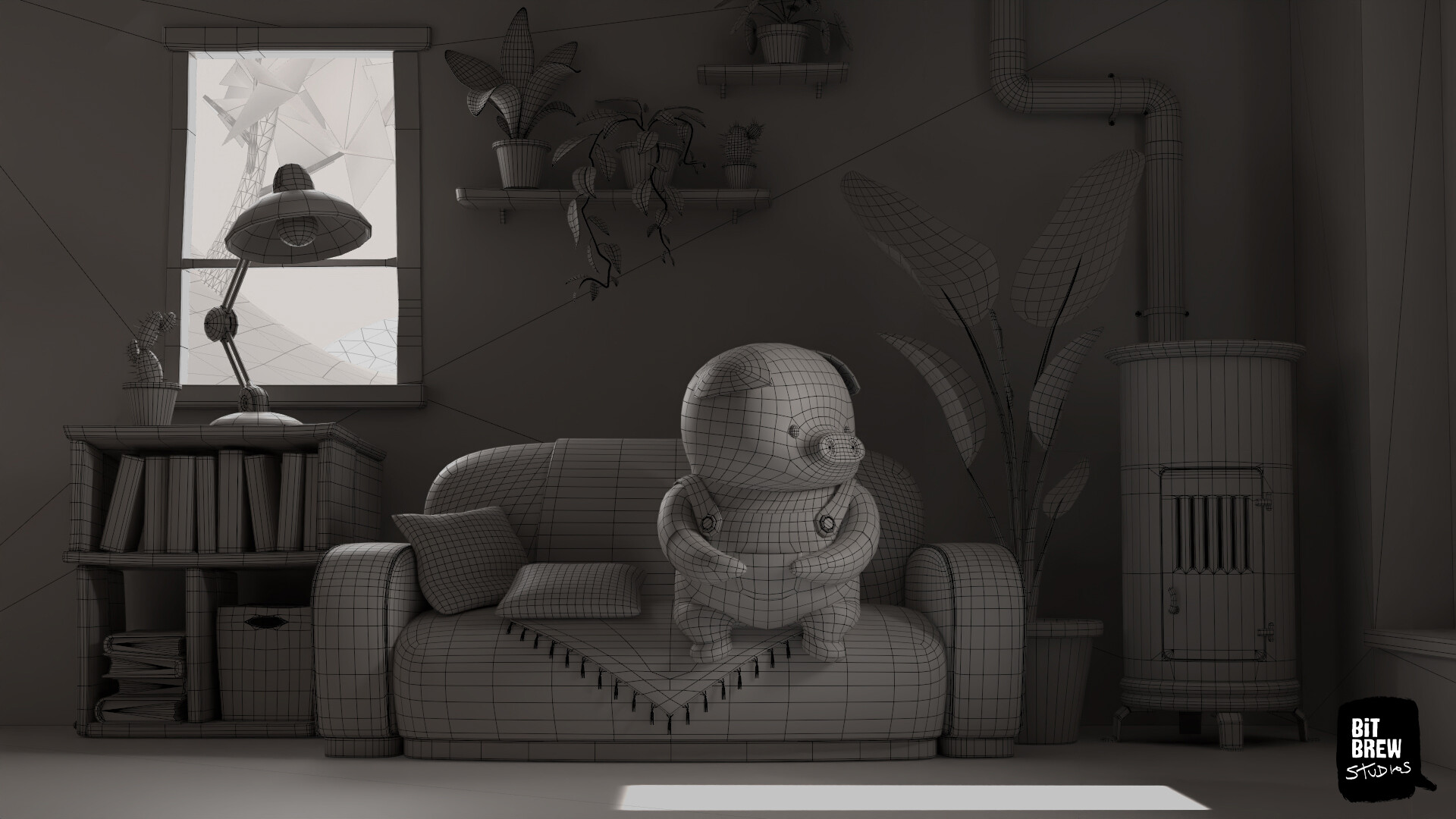 Bit Brew Studios - Interactive Scene in Unreal Engine