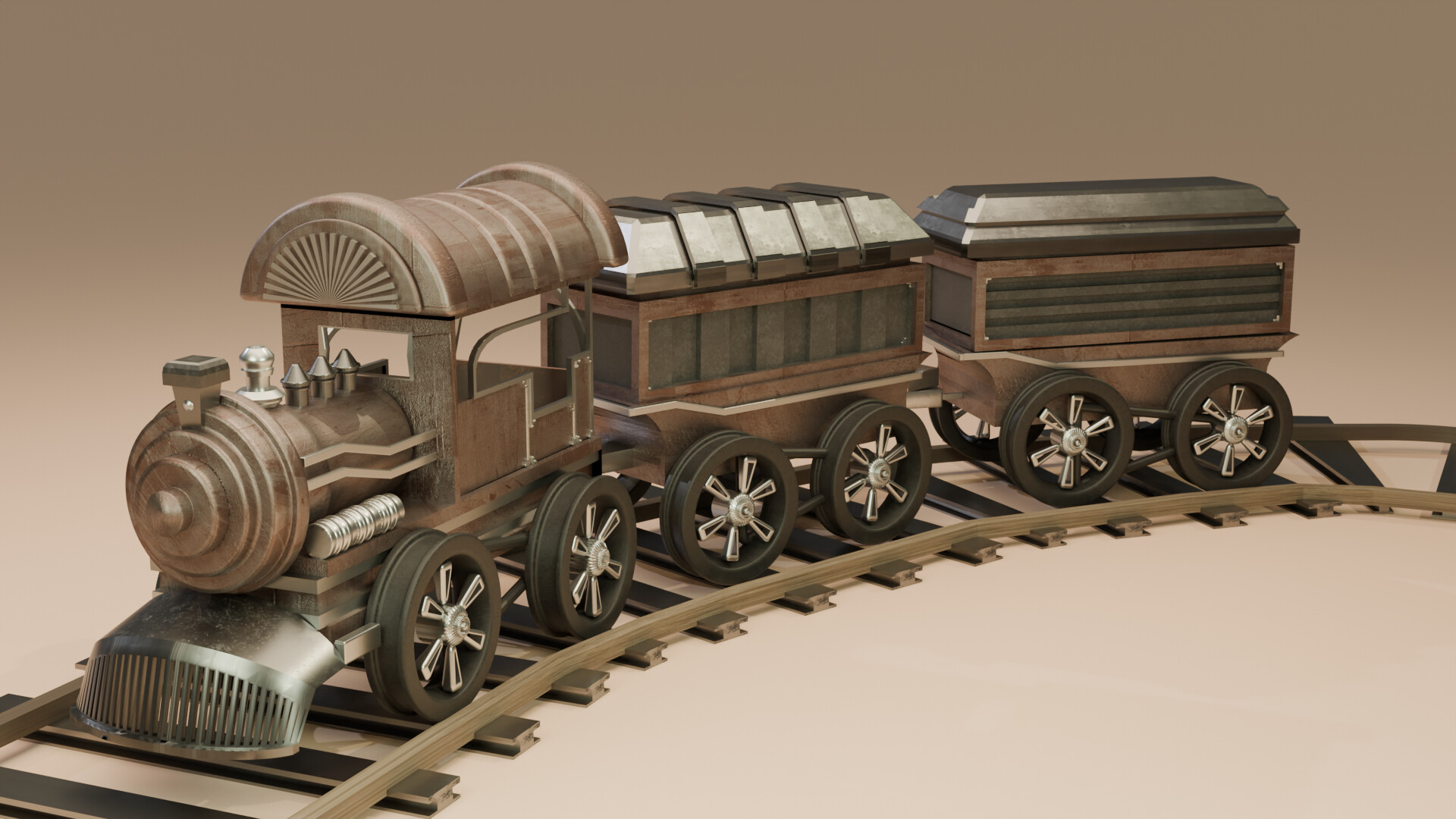 ArtStation - NOSTALGIC TRAIN