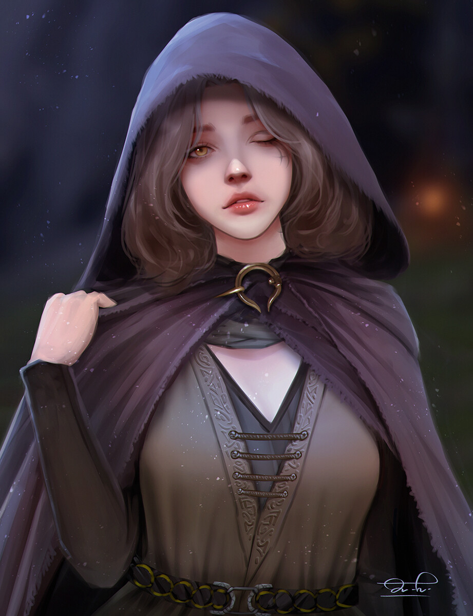 ArtStation - Melina - Elden Ring Fanart!