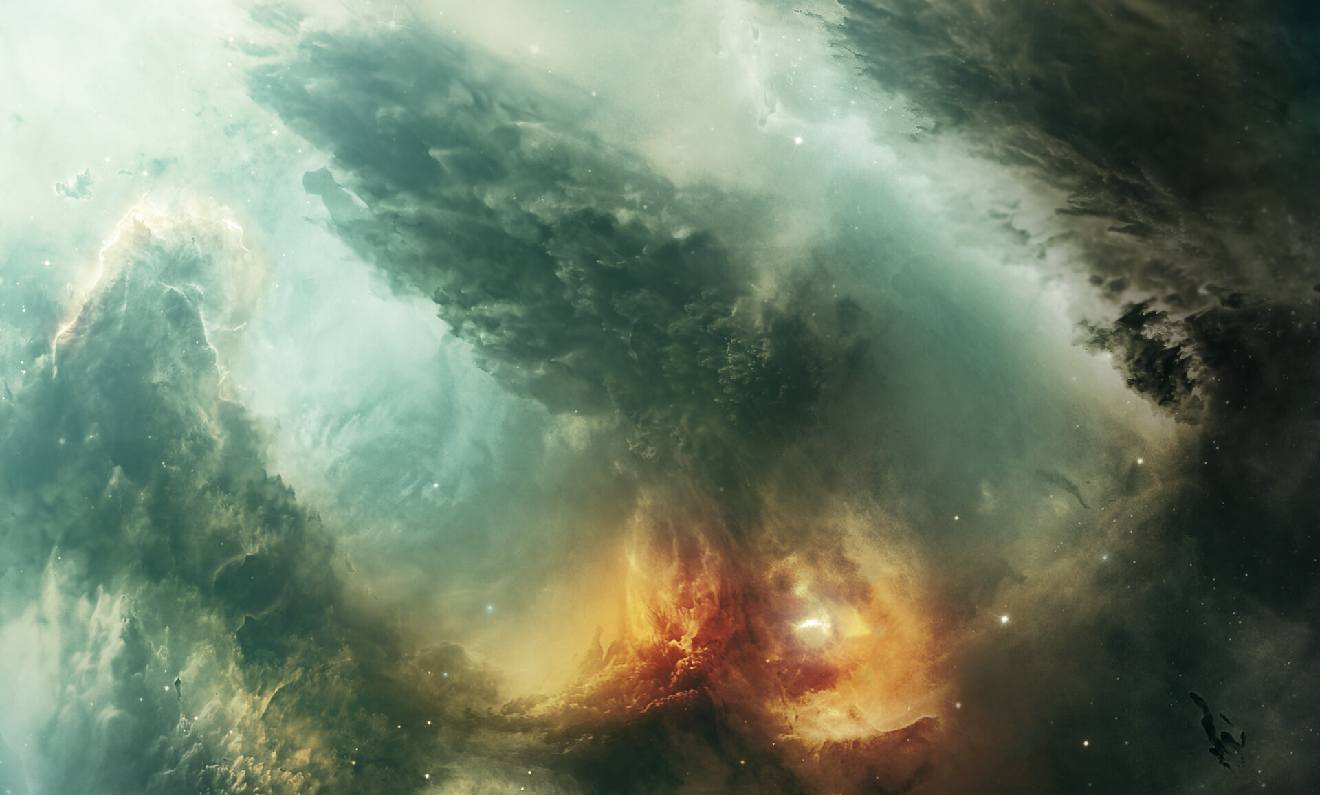 ArtStation - Phoenix nebula