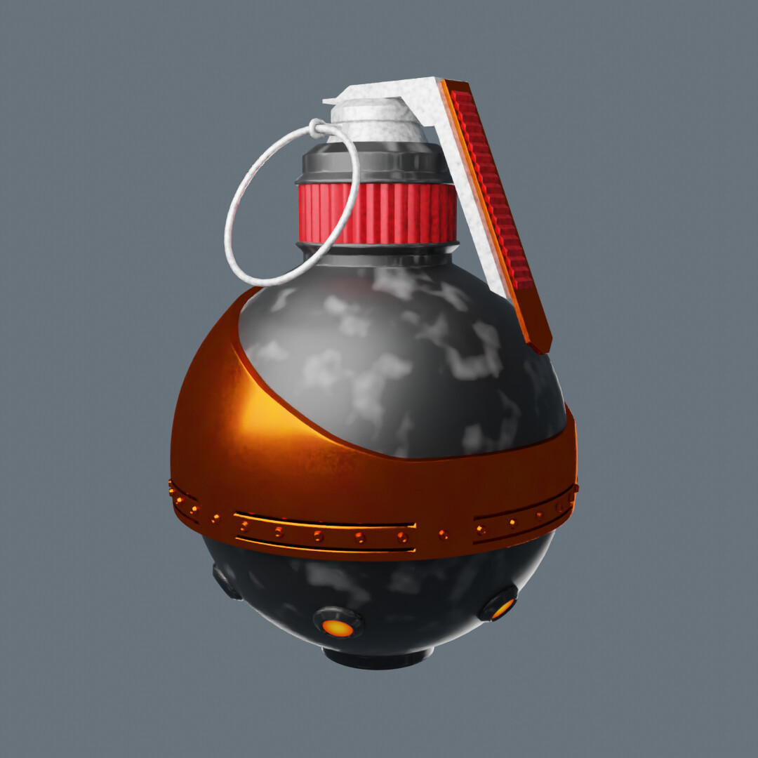 ArtStation - Sci-Fi Grenade