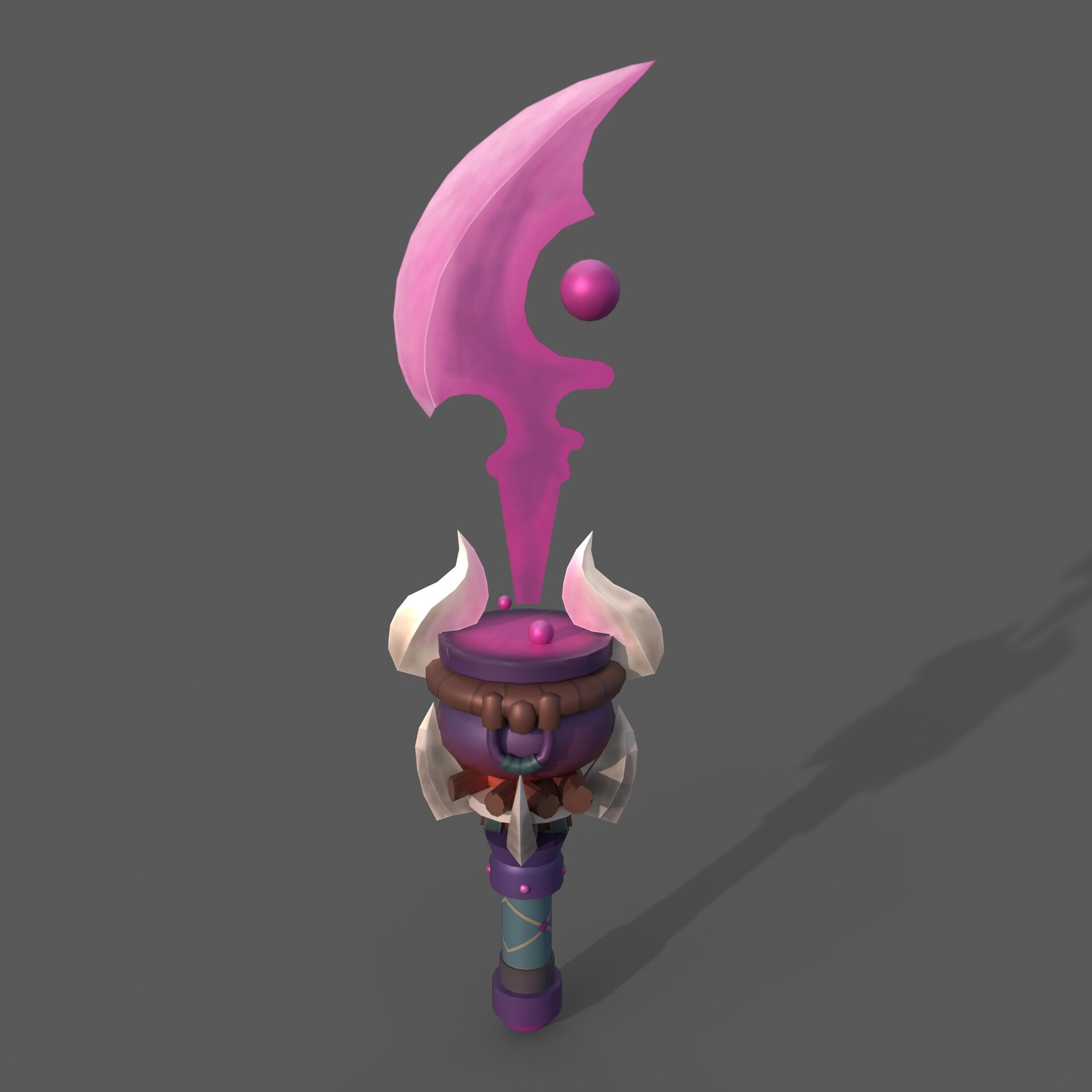 ArtStation - stylized gaming weapon