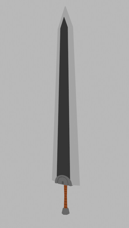 ArtStation - Gut's Sword (berserk)