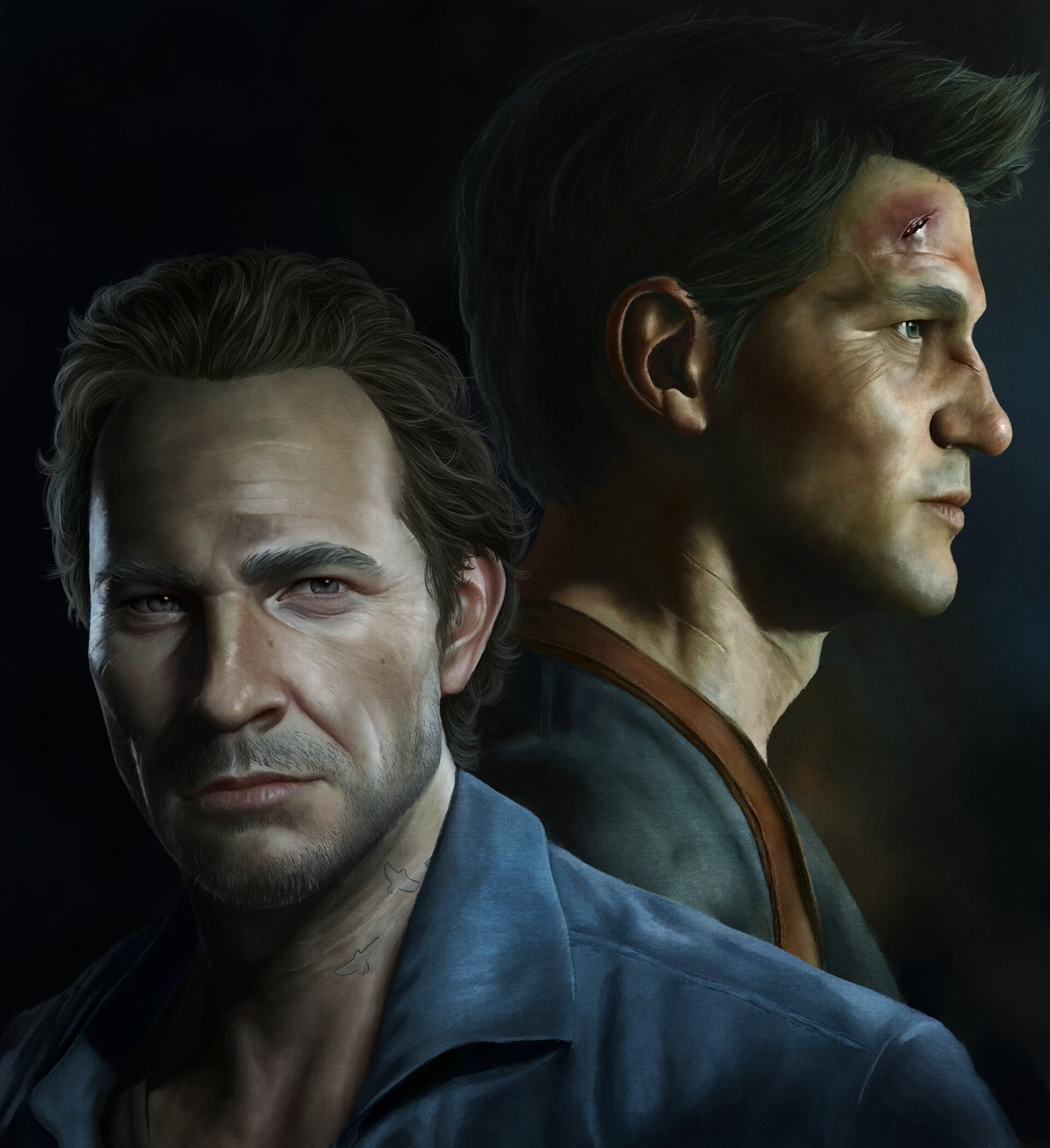 ArtStation - Uncharted 4 Drawing