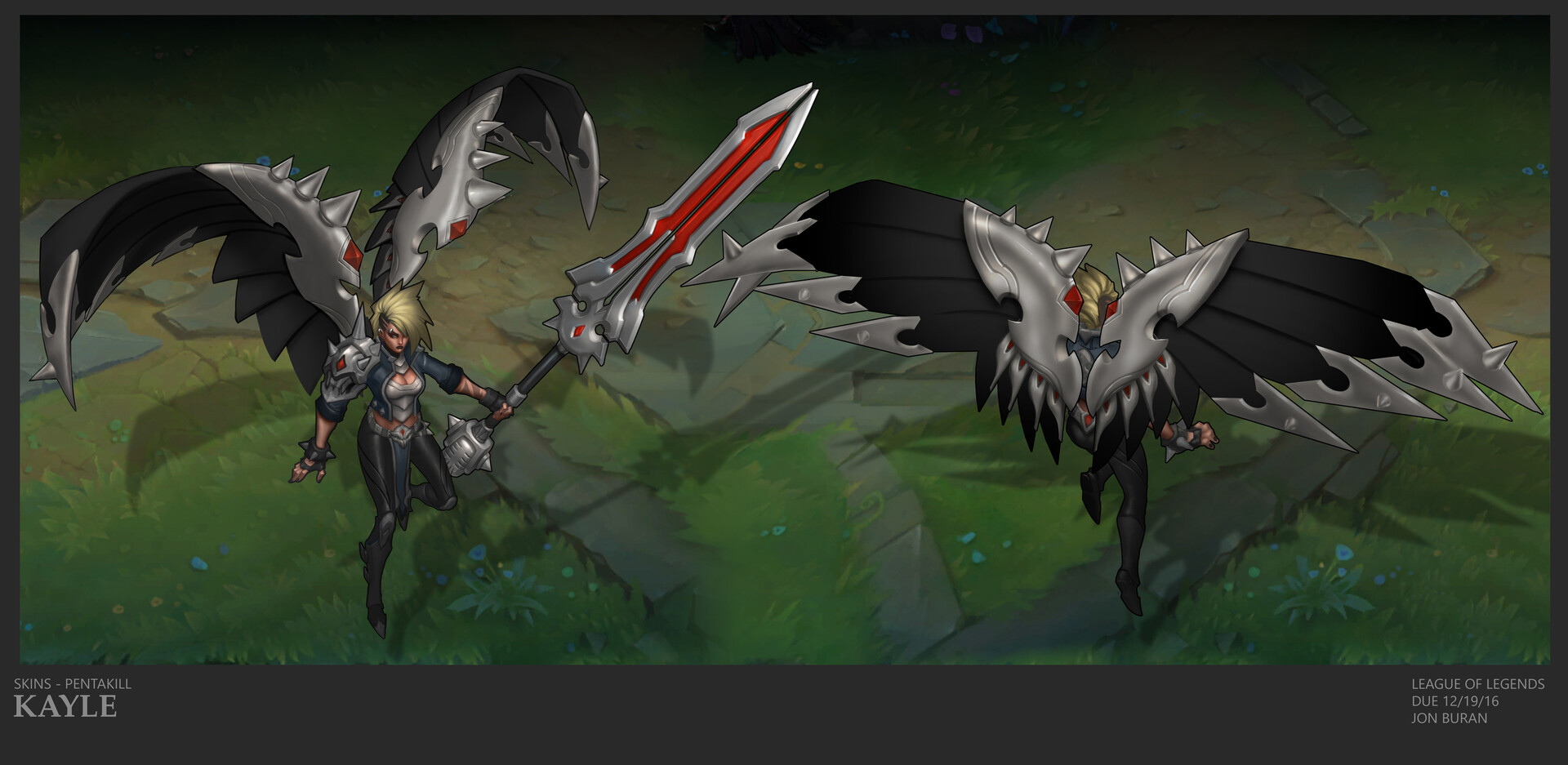 ArtStation - Pentakill Kayle