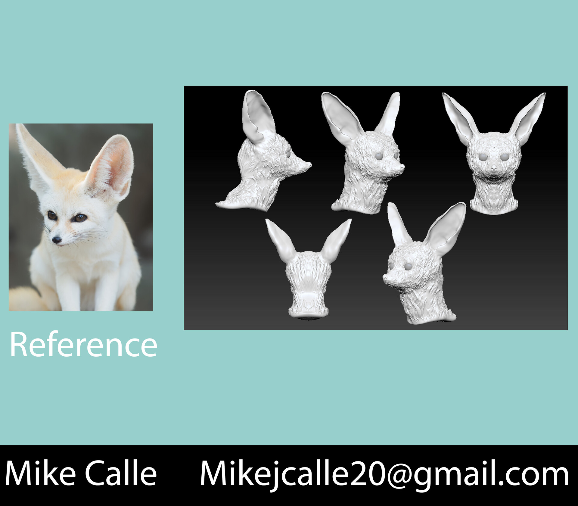 ArtStation - Fennec Fox