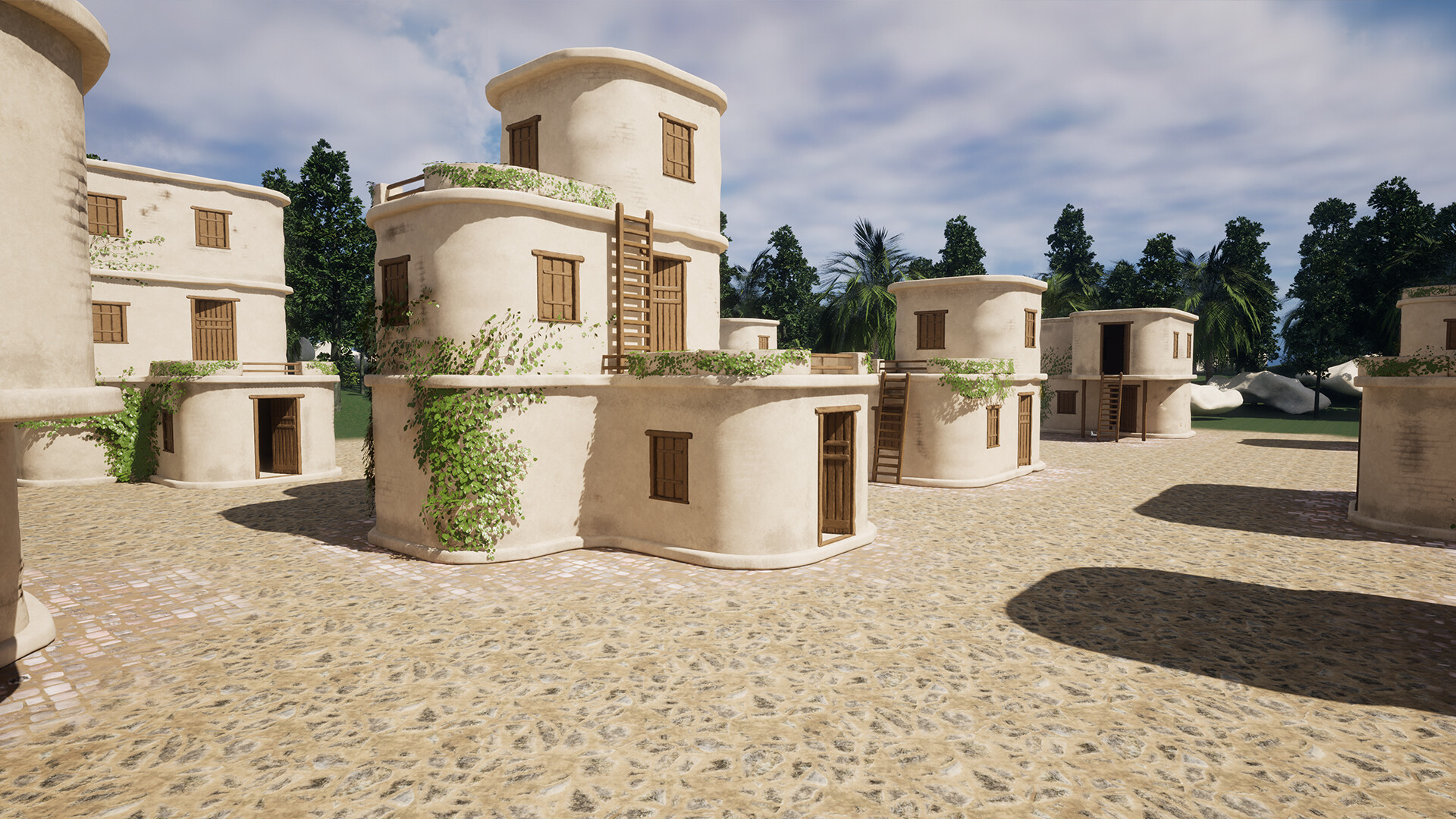 ArtStation - Modular Greek House
