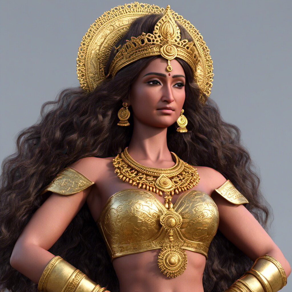 ArtStation - Lakshmi - Goddess of Wealth