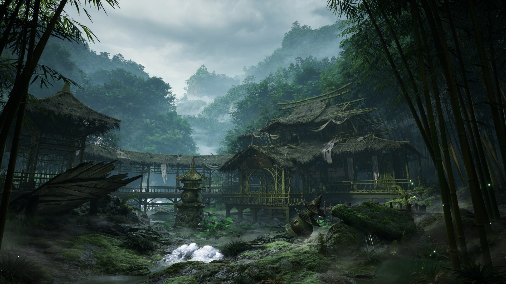 魔灯Modeng - 子洋 Zi Yang Modeng Level Art Course Student Work 魔灯高级地编班学员作品