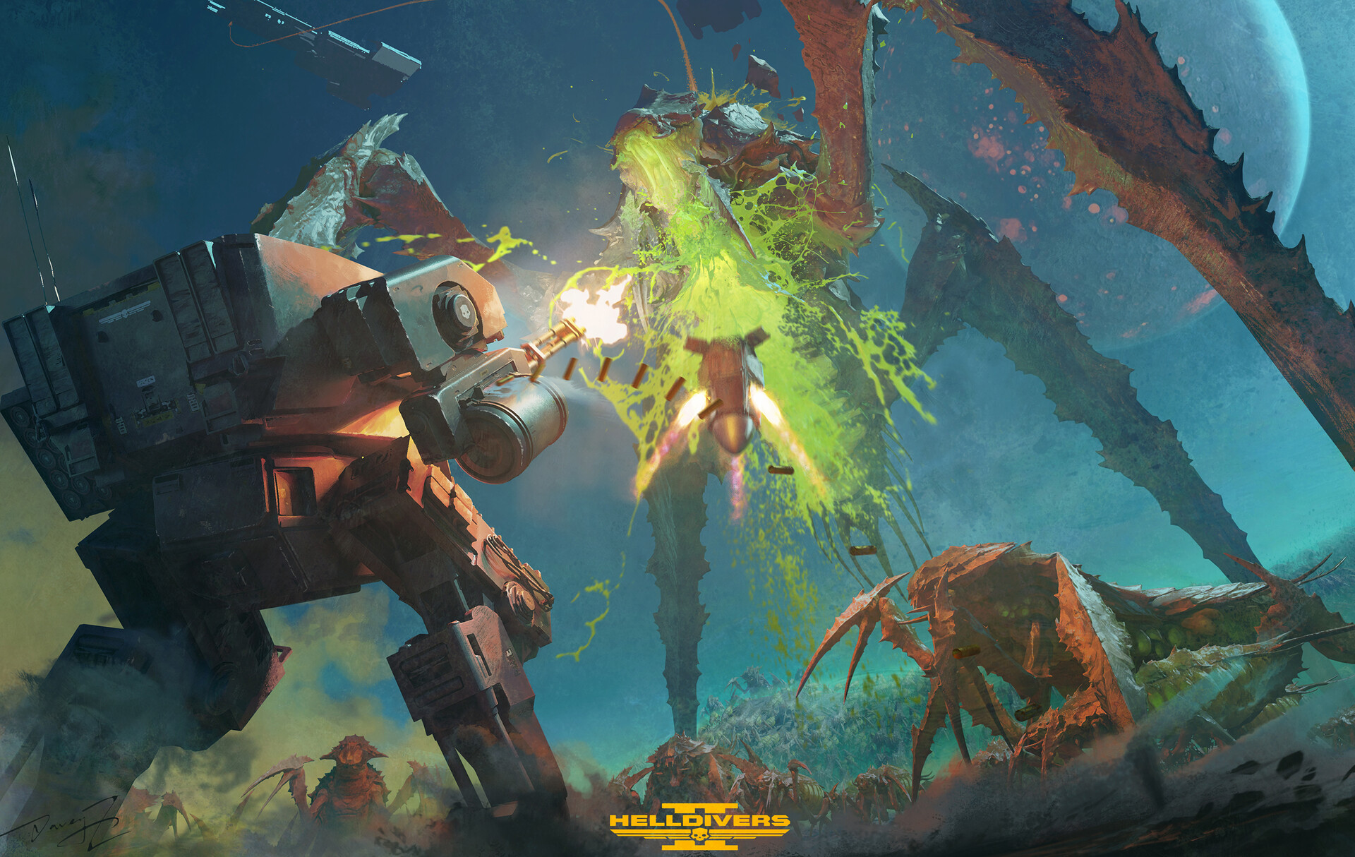 ArtStation - Helldivers2 （fan art）