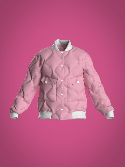 ArtStation - Padded Jacket