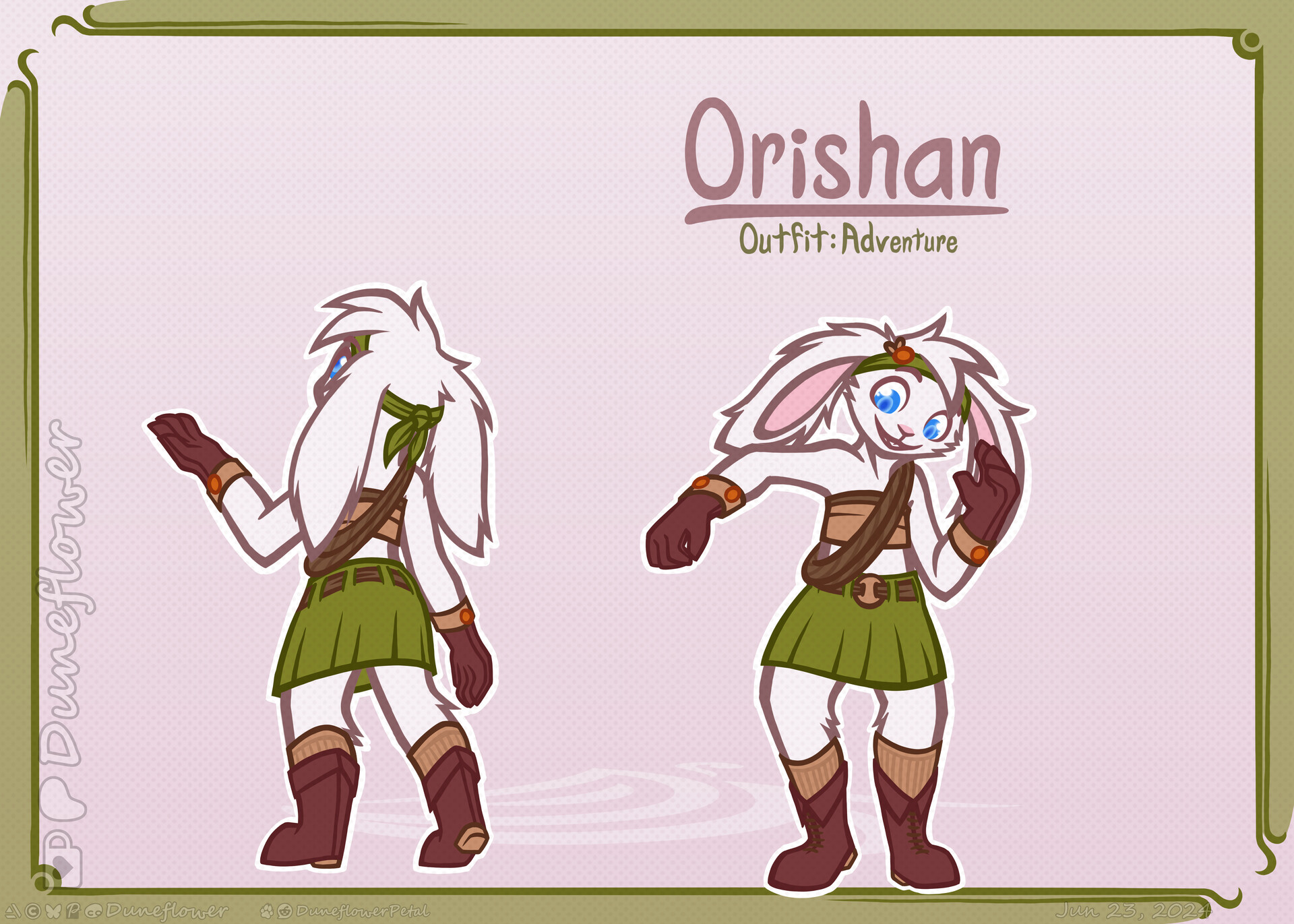 Duneflower Petal - Orishan Adventure Outfit