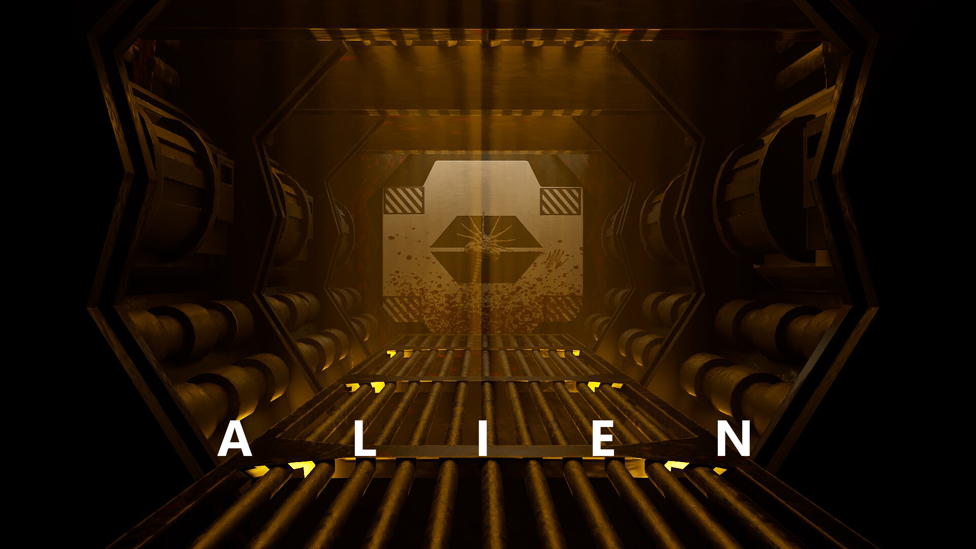 ArtStation - The Alien Corridor