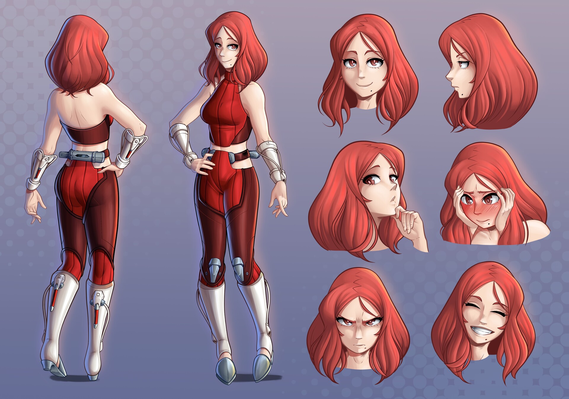 ArtStation - Reference sheet - Chiemi