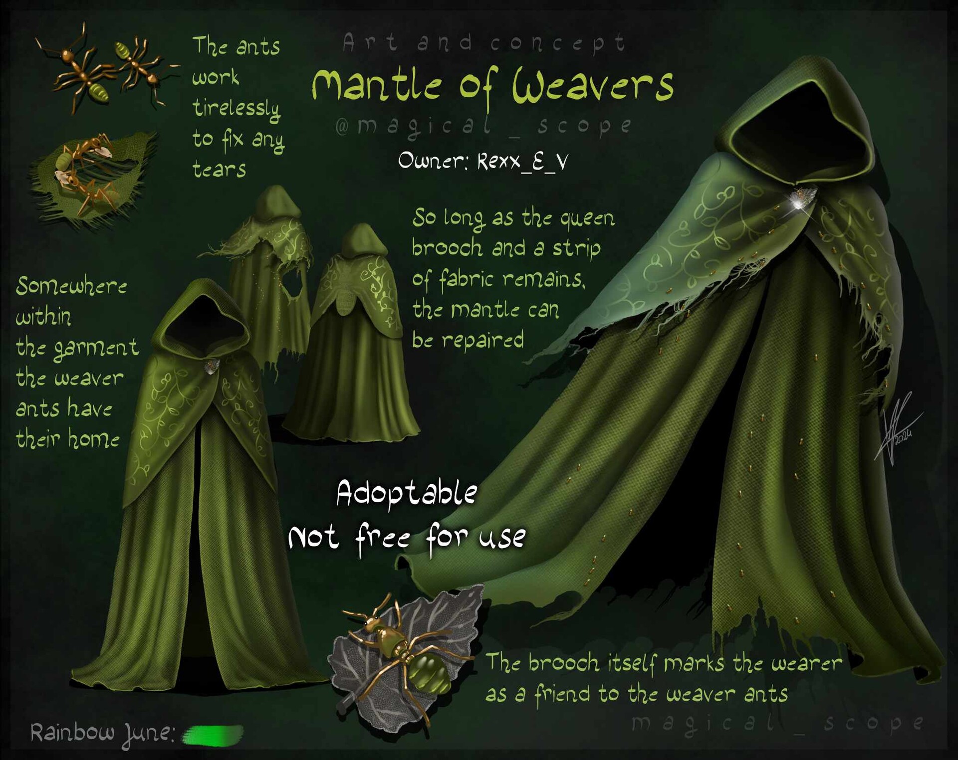 Magical Kaleidoscope - Mantle of the Weavers