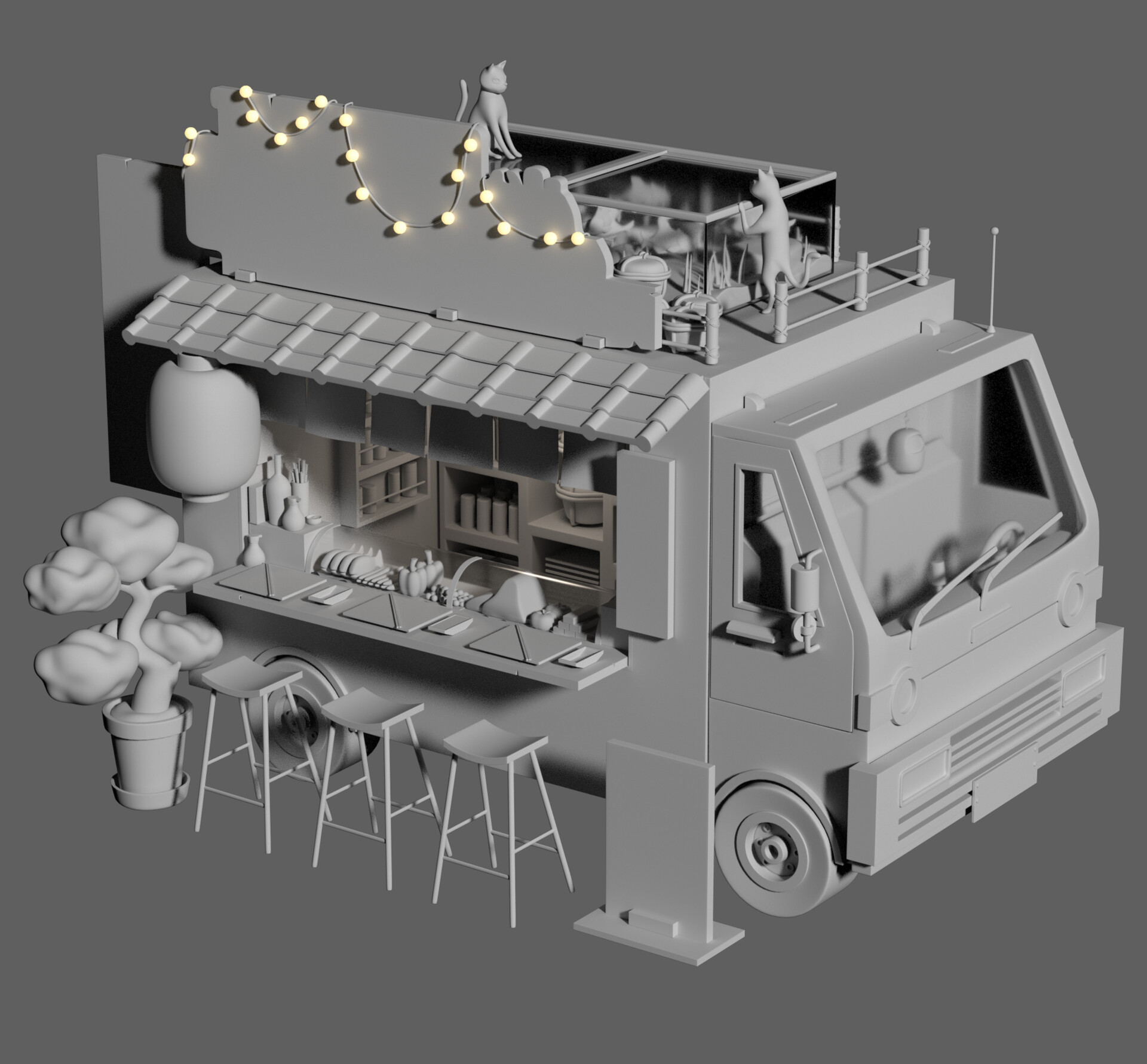 ArtStation - Food truck