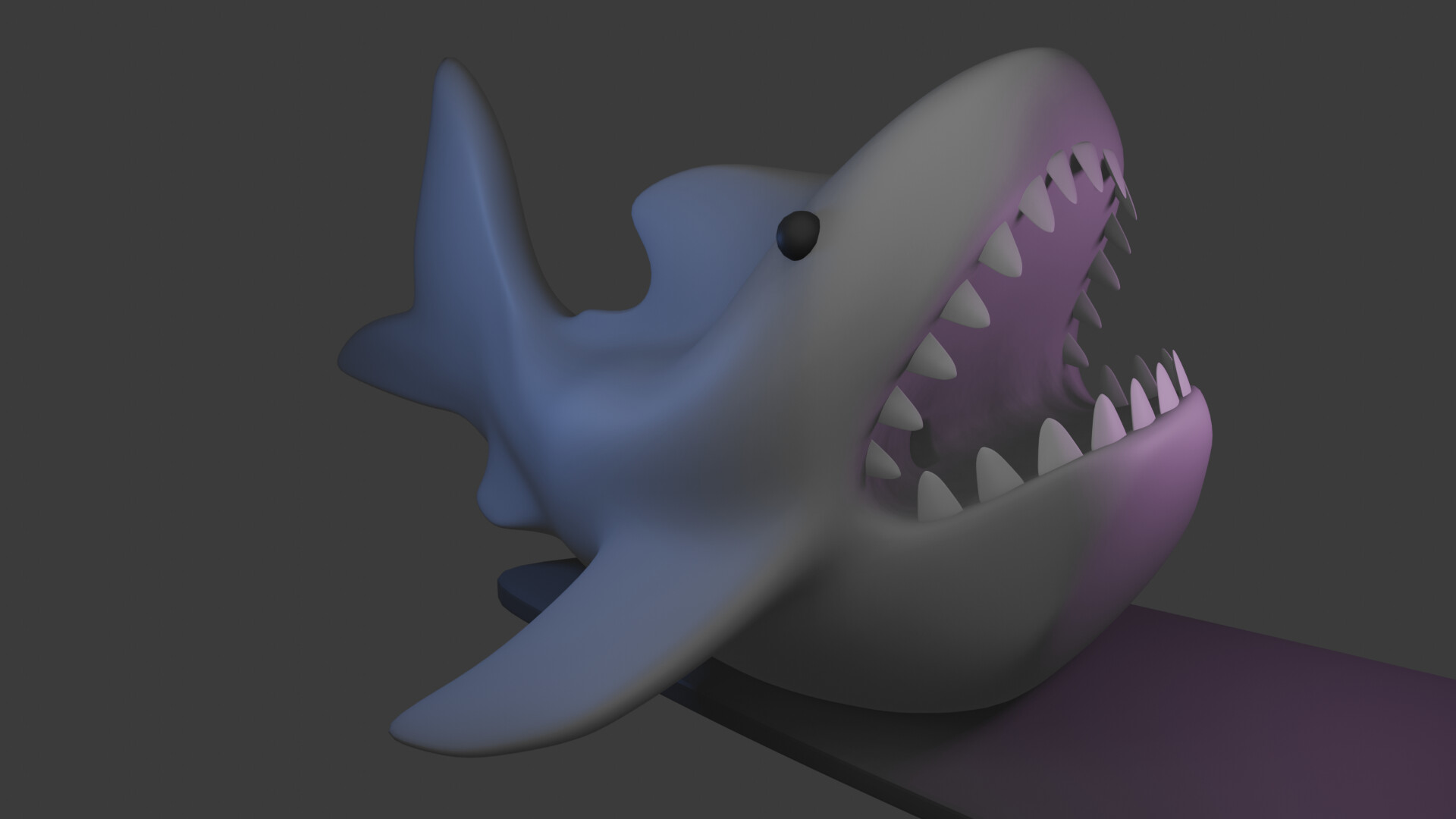 ArtStation - Shark incense stand