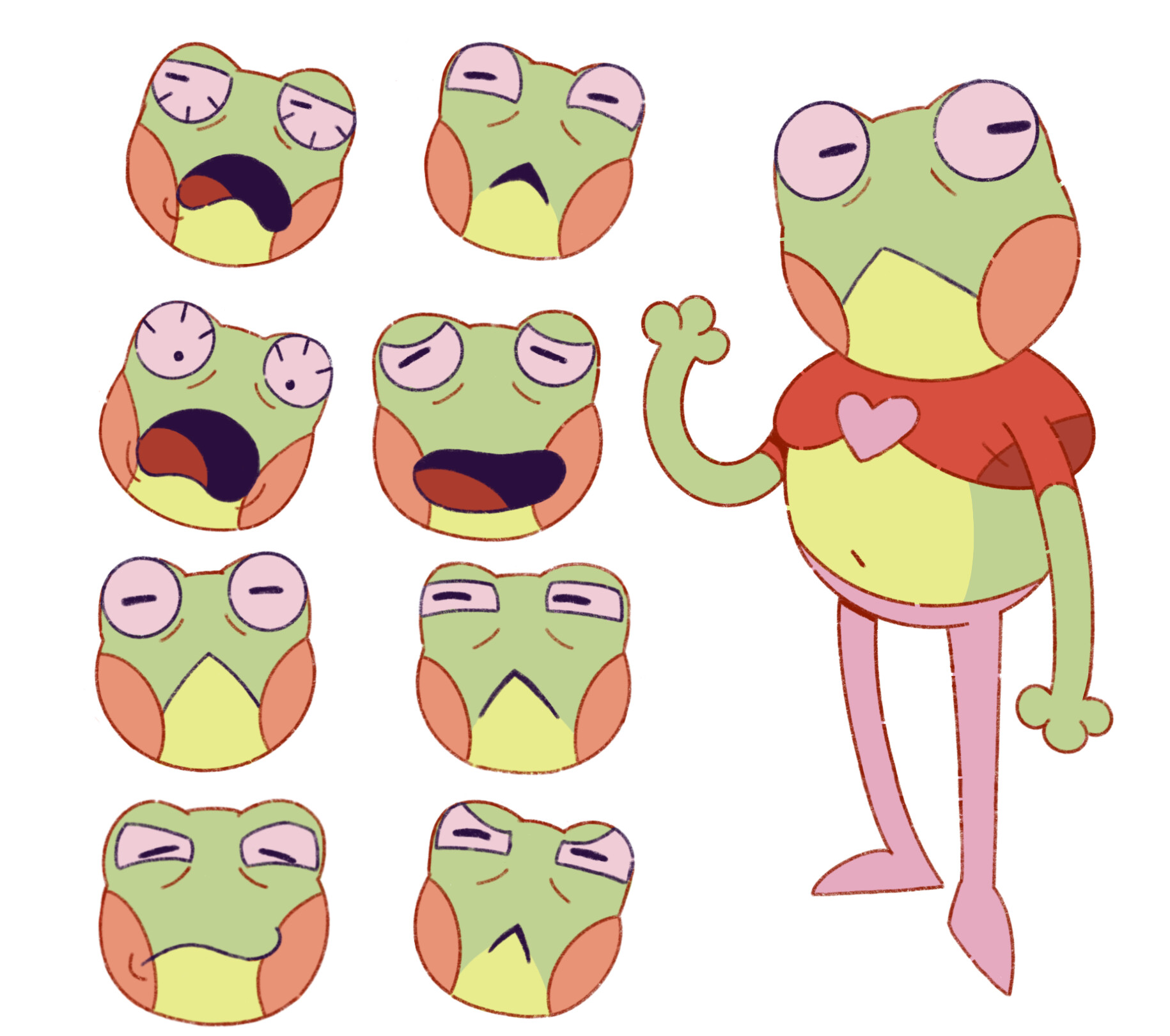 ArtStation - Sapo (Character design for "Prometidos")