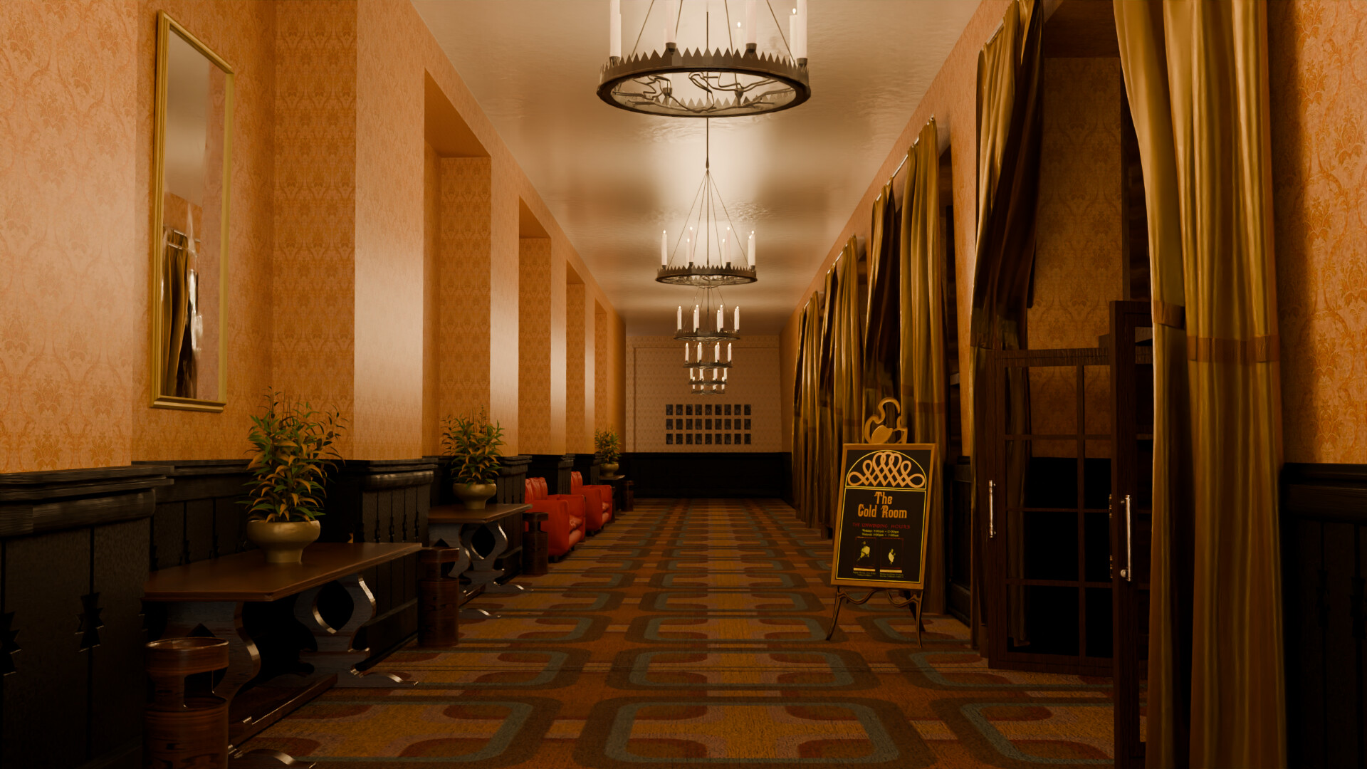 ArtStation - The Shining - The Gold Room