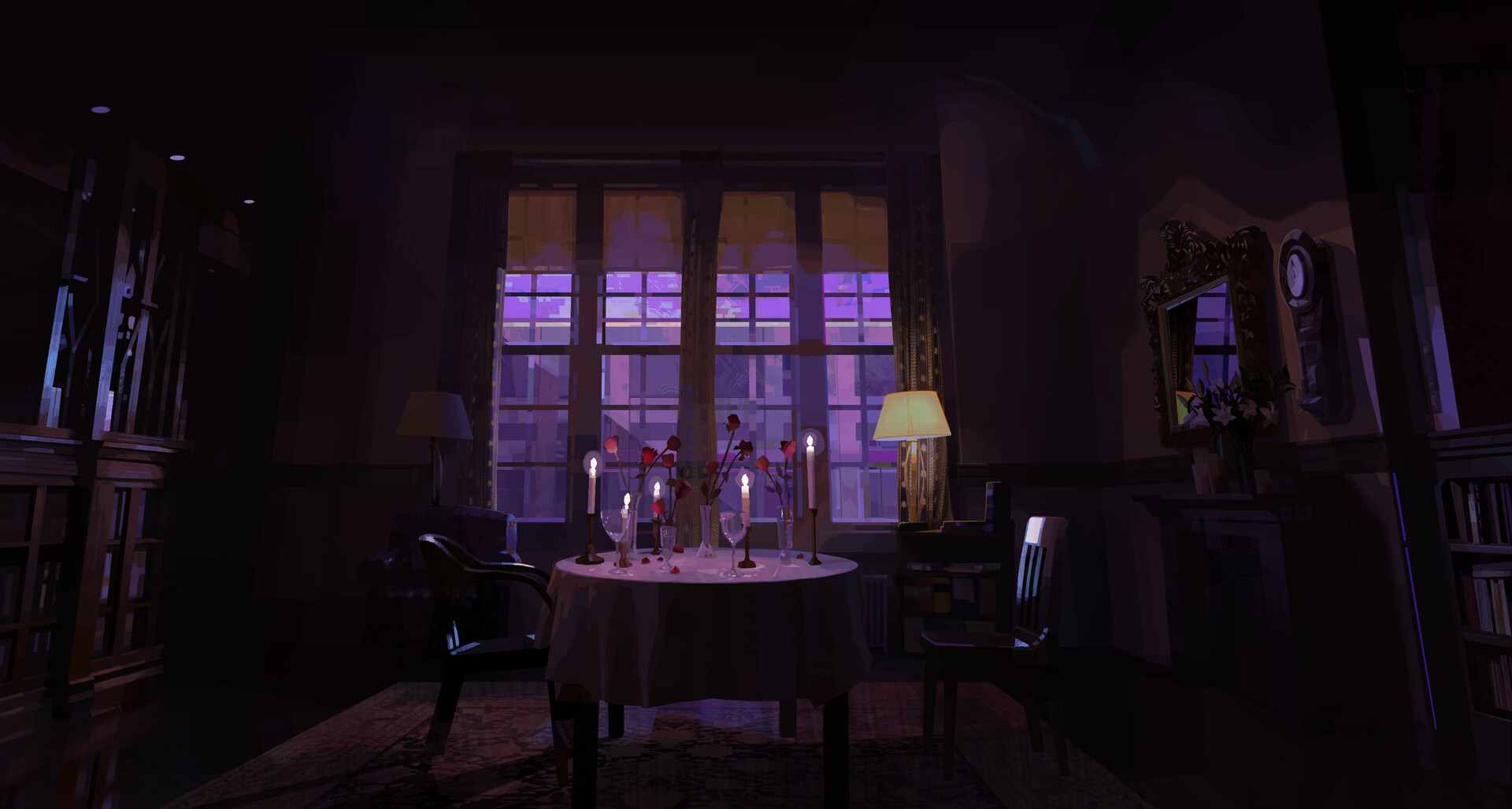 ArtStation - Violet mood