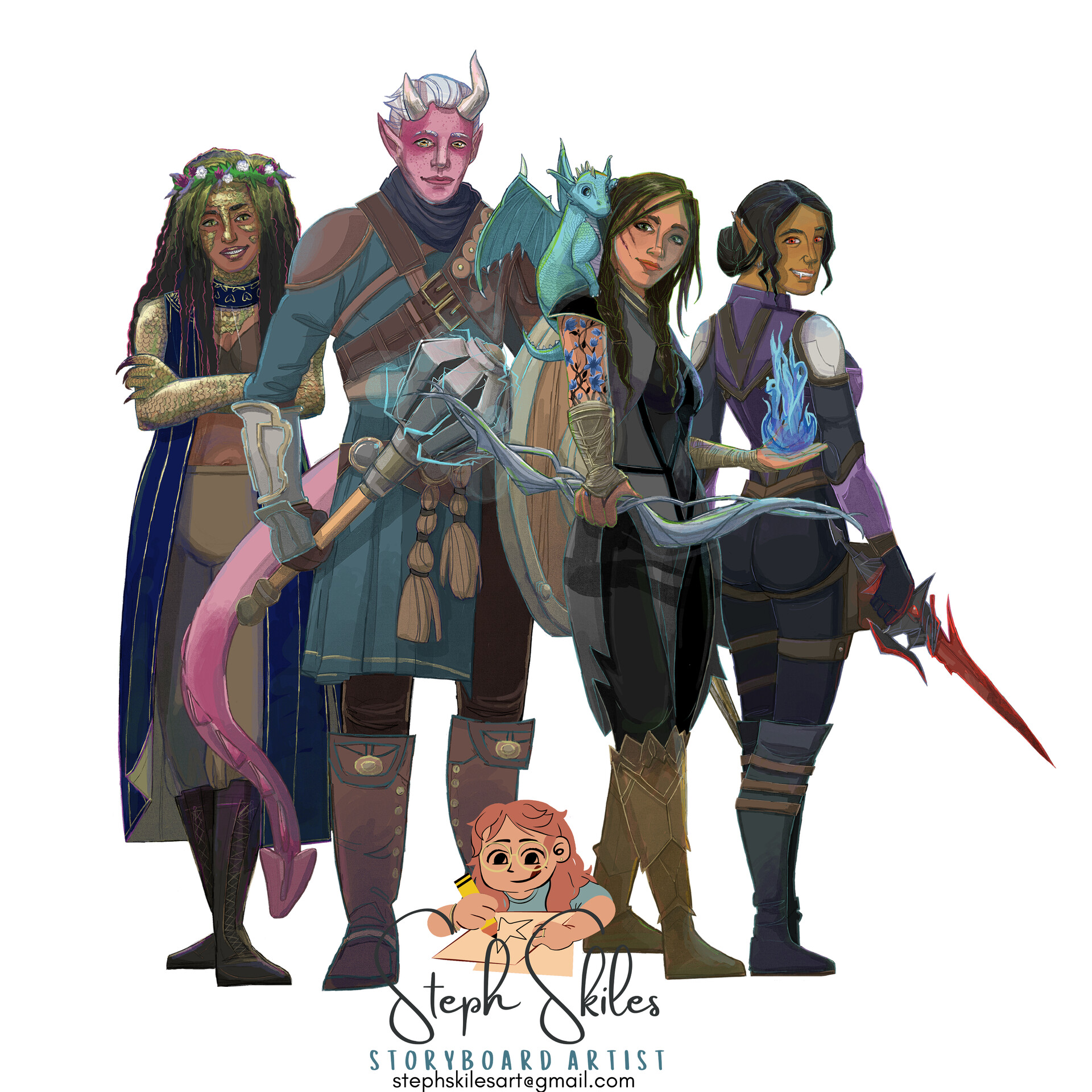 ArtStation - Storyboard and Character Design Update 1