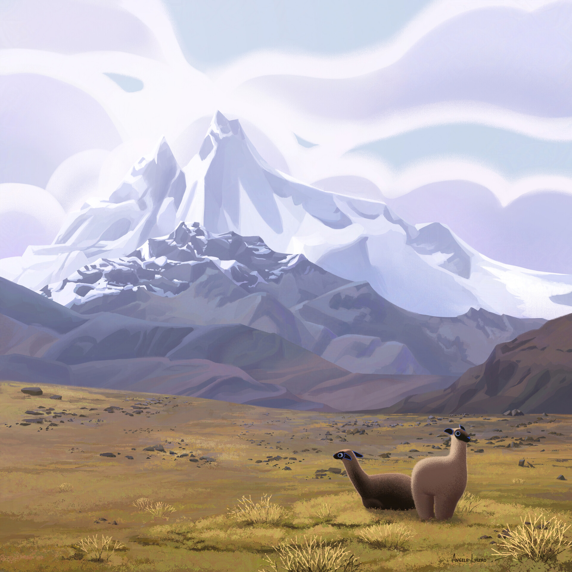 ArtStation - Llamitas