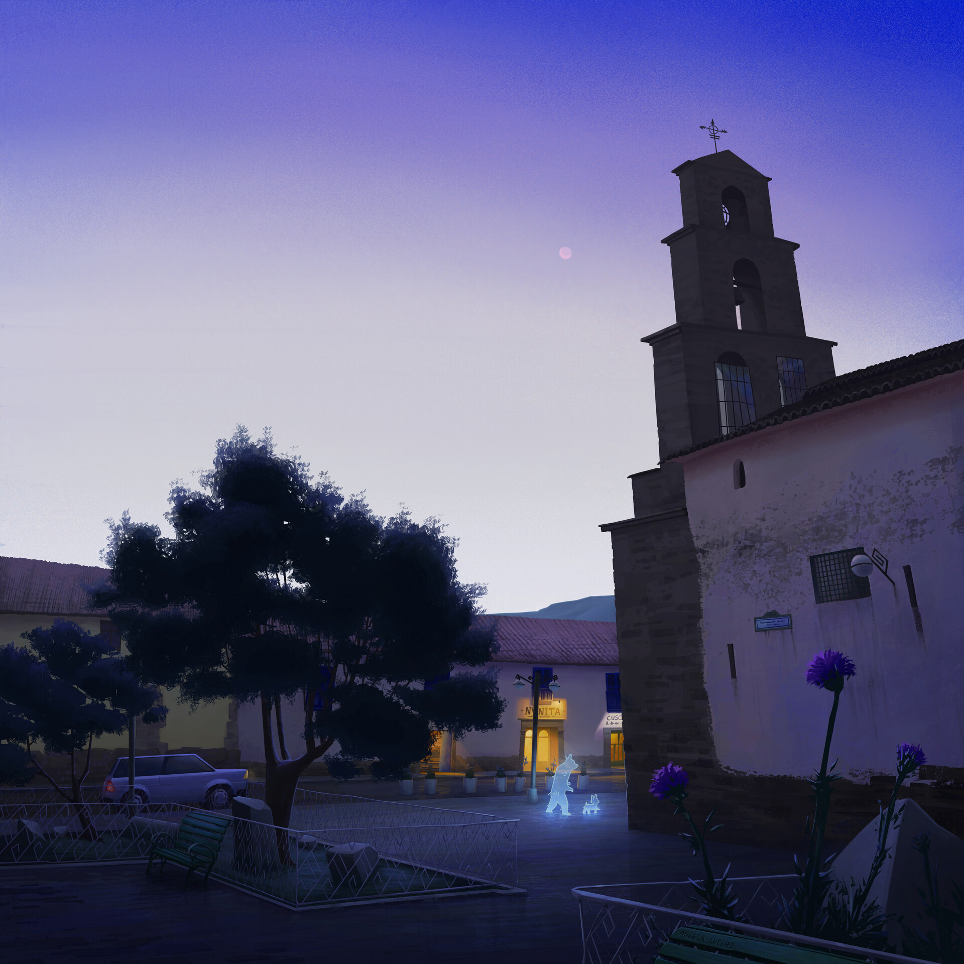 ArtStation - Ukuku y Nunita en San blas