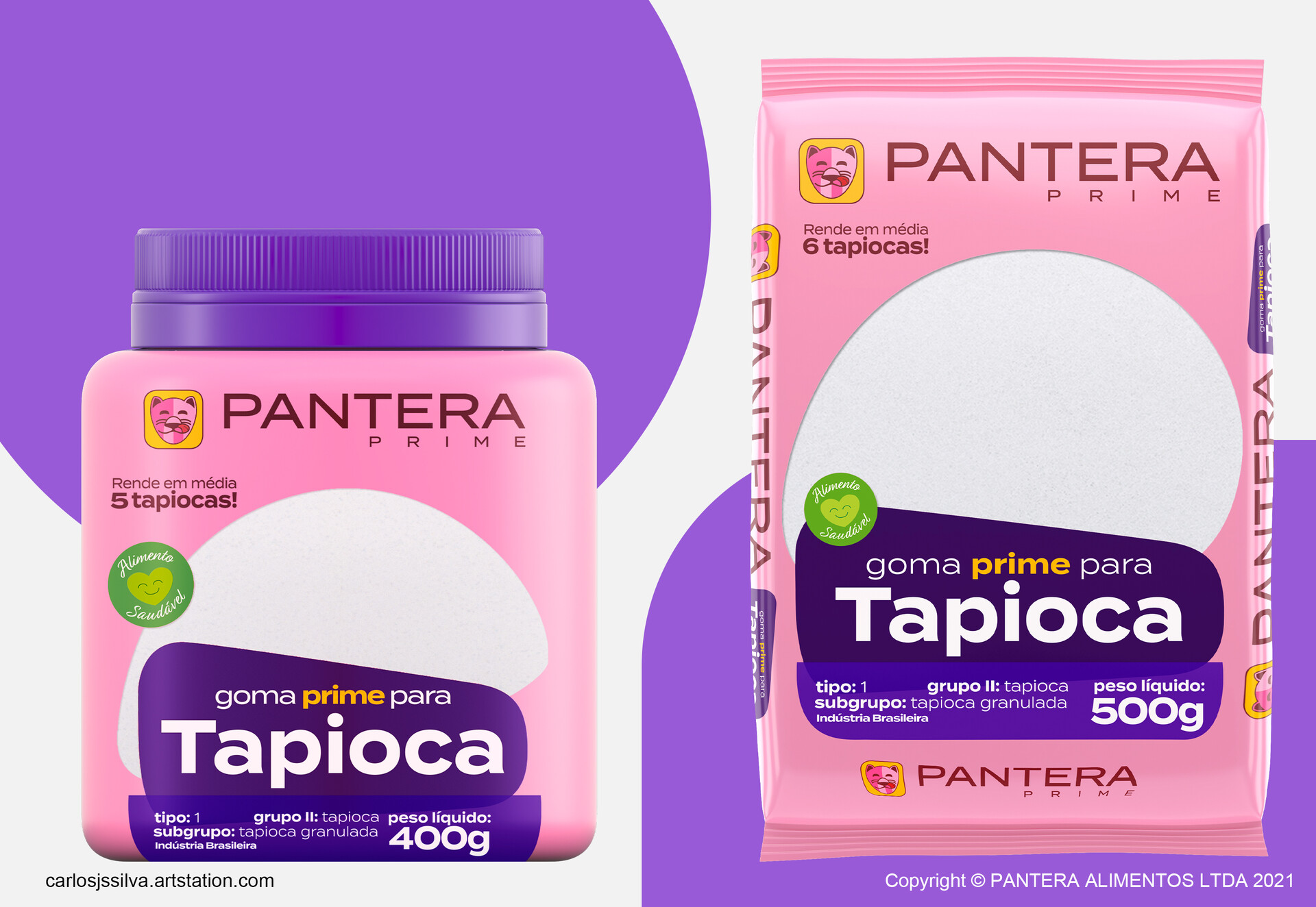 ArtStation - Tapioca Flour - Pantera Alimentos LTDA