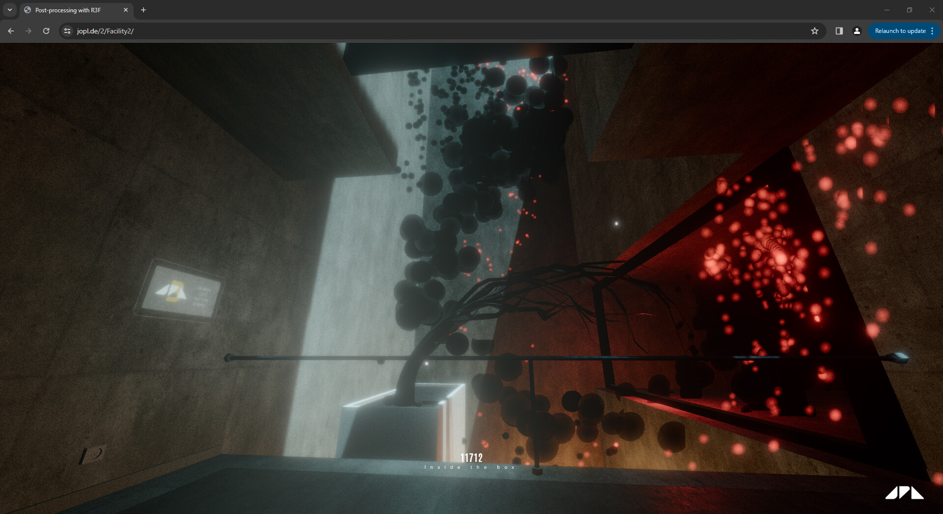 ArtStation - The Box ( Three.js / React 3 Fiber / Vite )