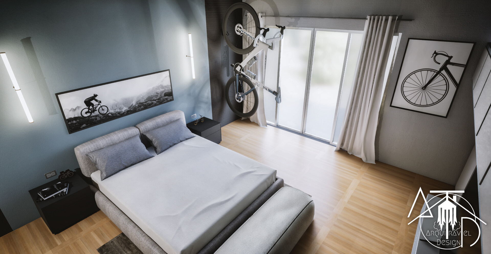 ArquiTravelDesign - Cyclist room