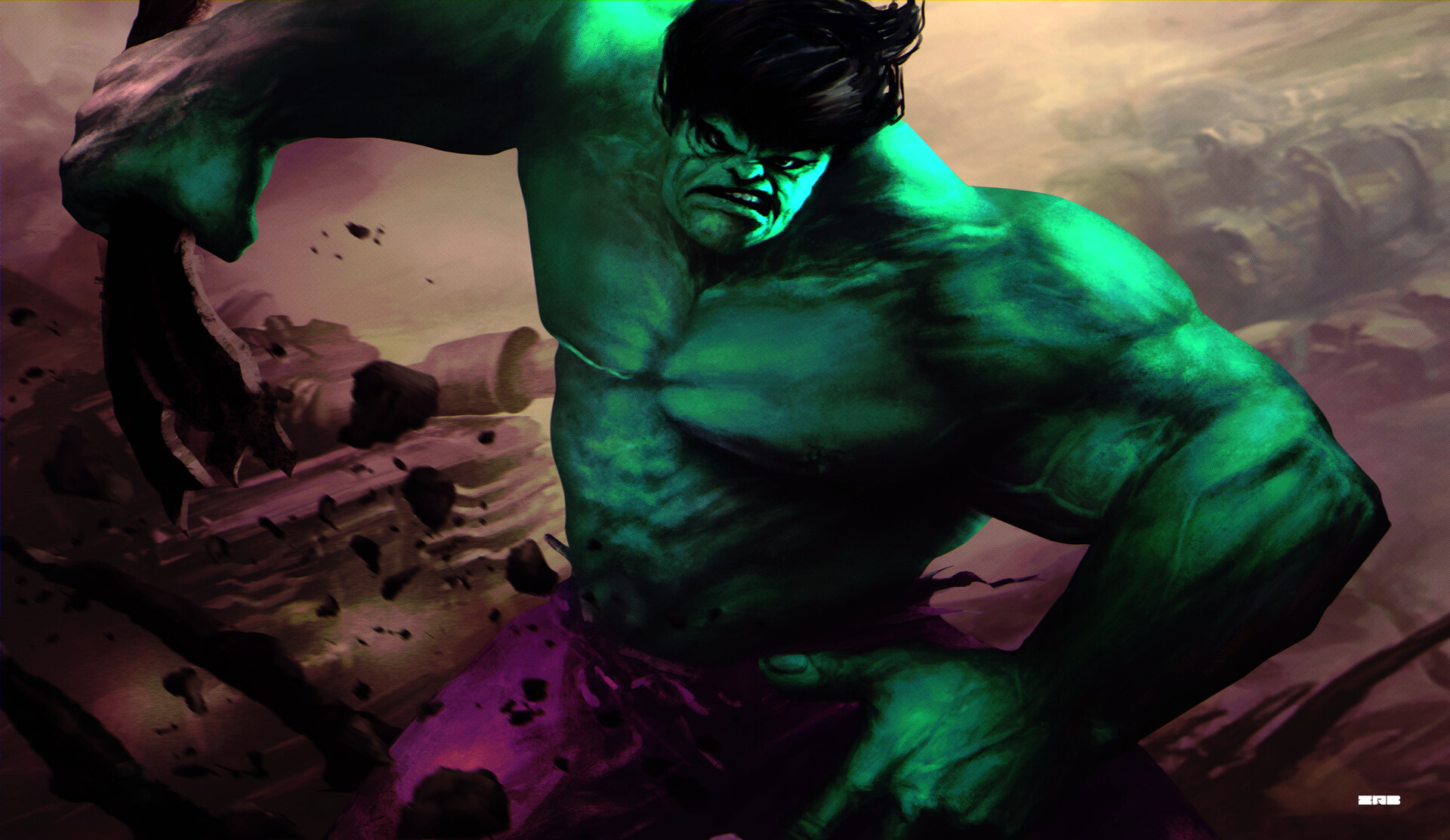 ArtStation - Incredible HULK