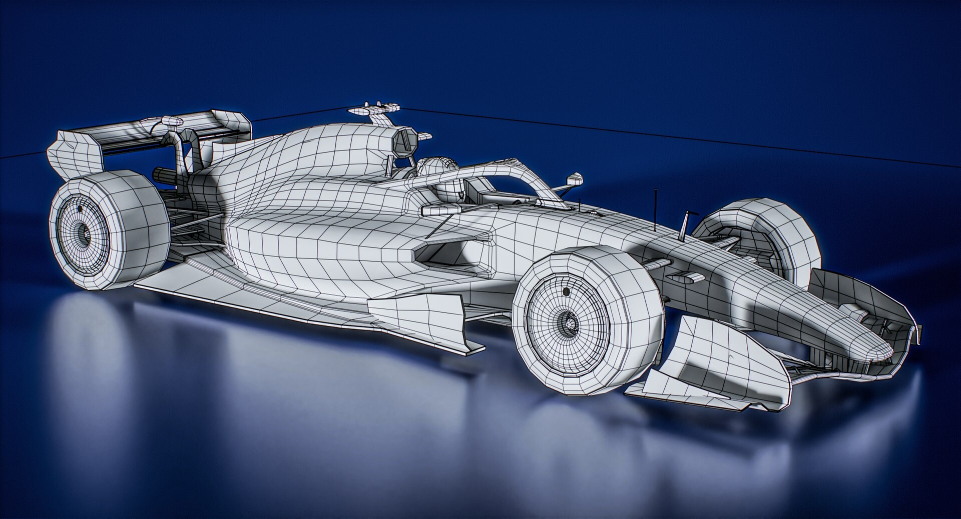 OpticalDreamSoft - Formula 1 2026 Showcar F1 Race Car Concept PBR 3D model