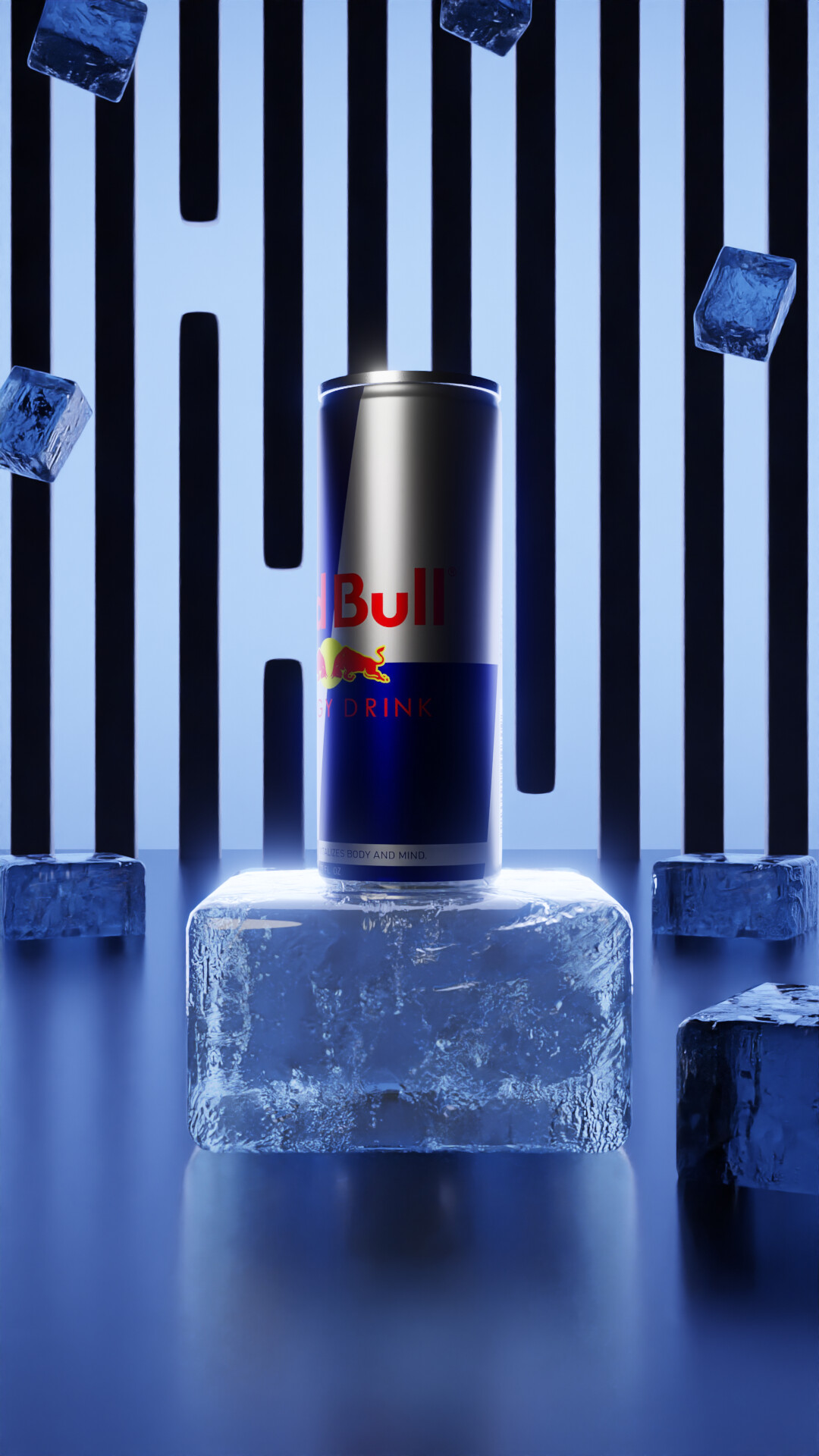 ArtStation - Red-Bull Product Visualization