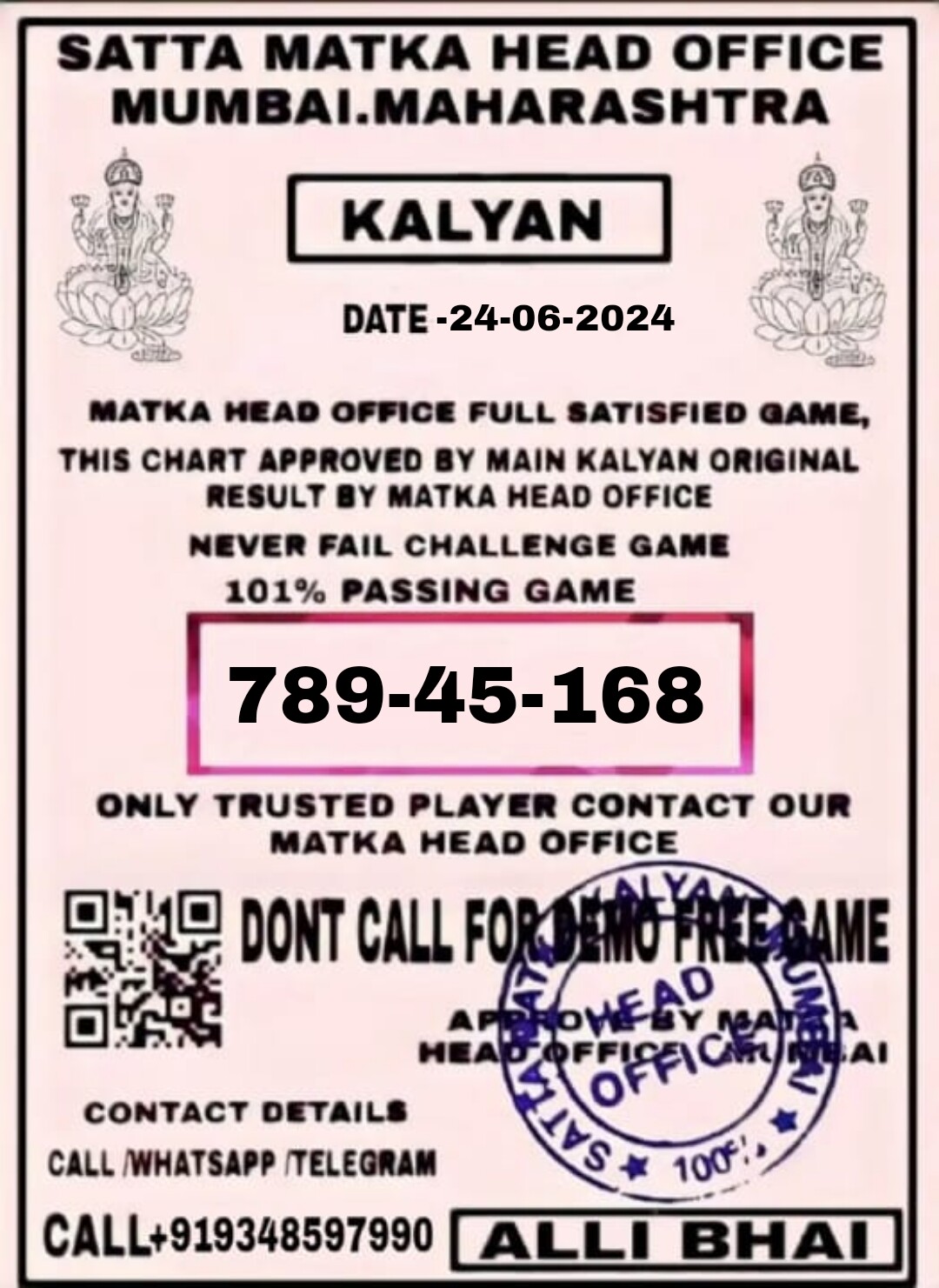 ArtStation - Satta Matka Dpboss Guessing Indian matka Kalyan Chat result