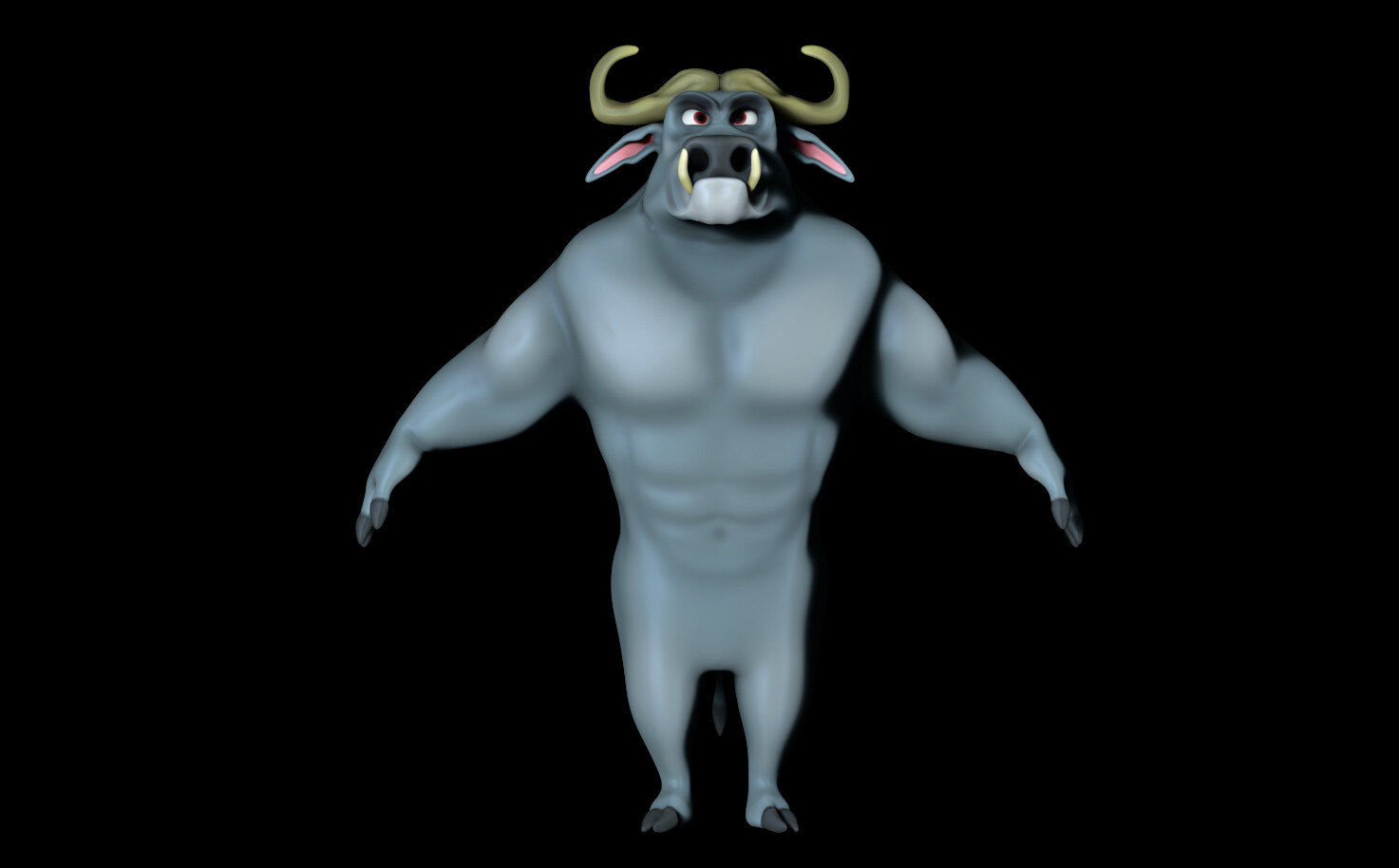 ArtStation - Bull Character