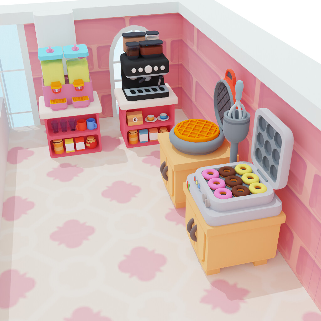 ArtStation - Bakery Shop Concept