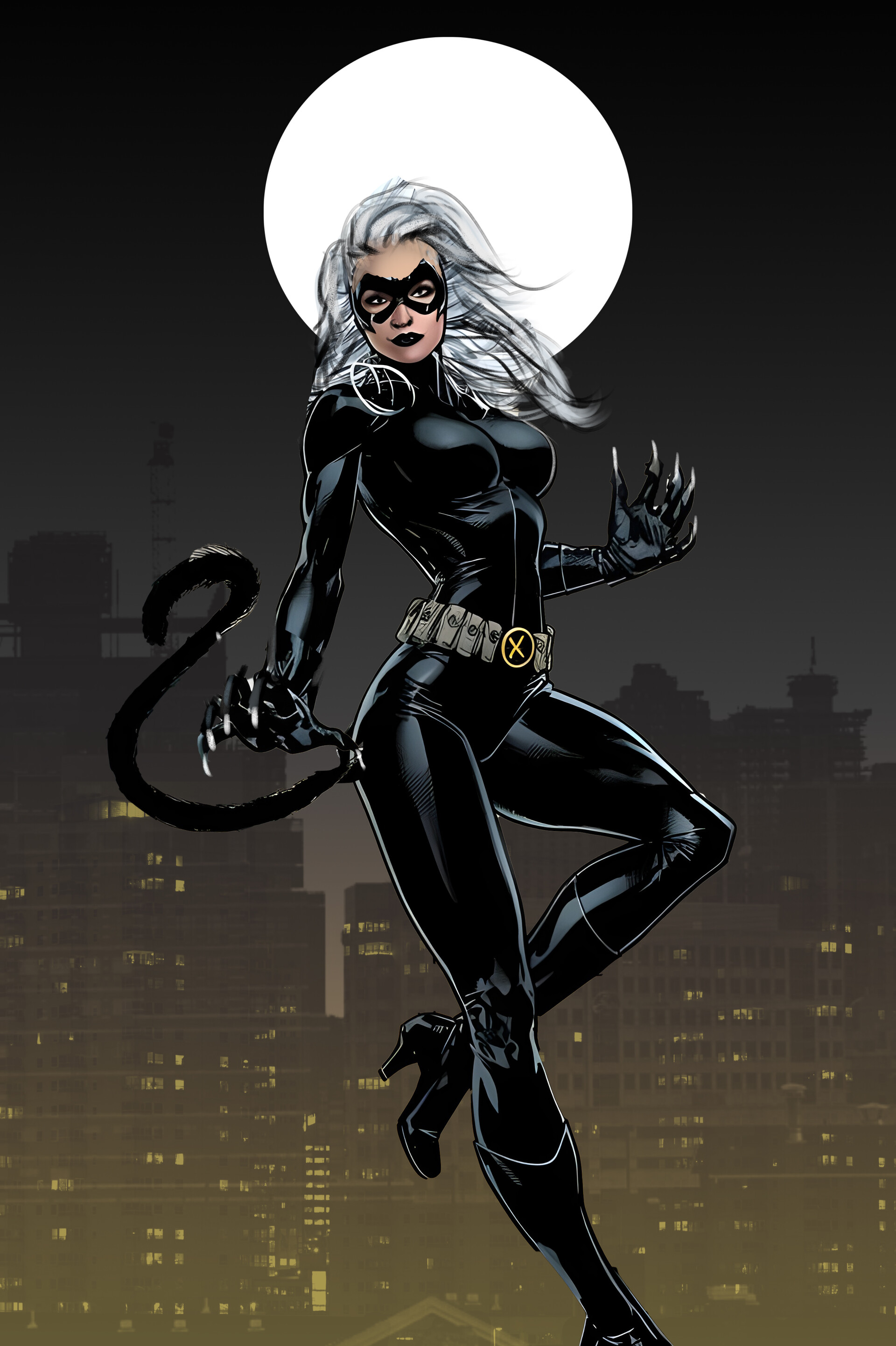Anthony Catillaz - Black Cat Cover Fan Art